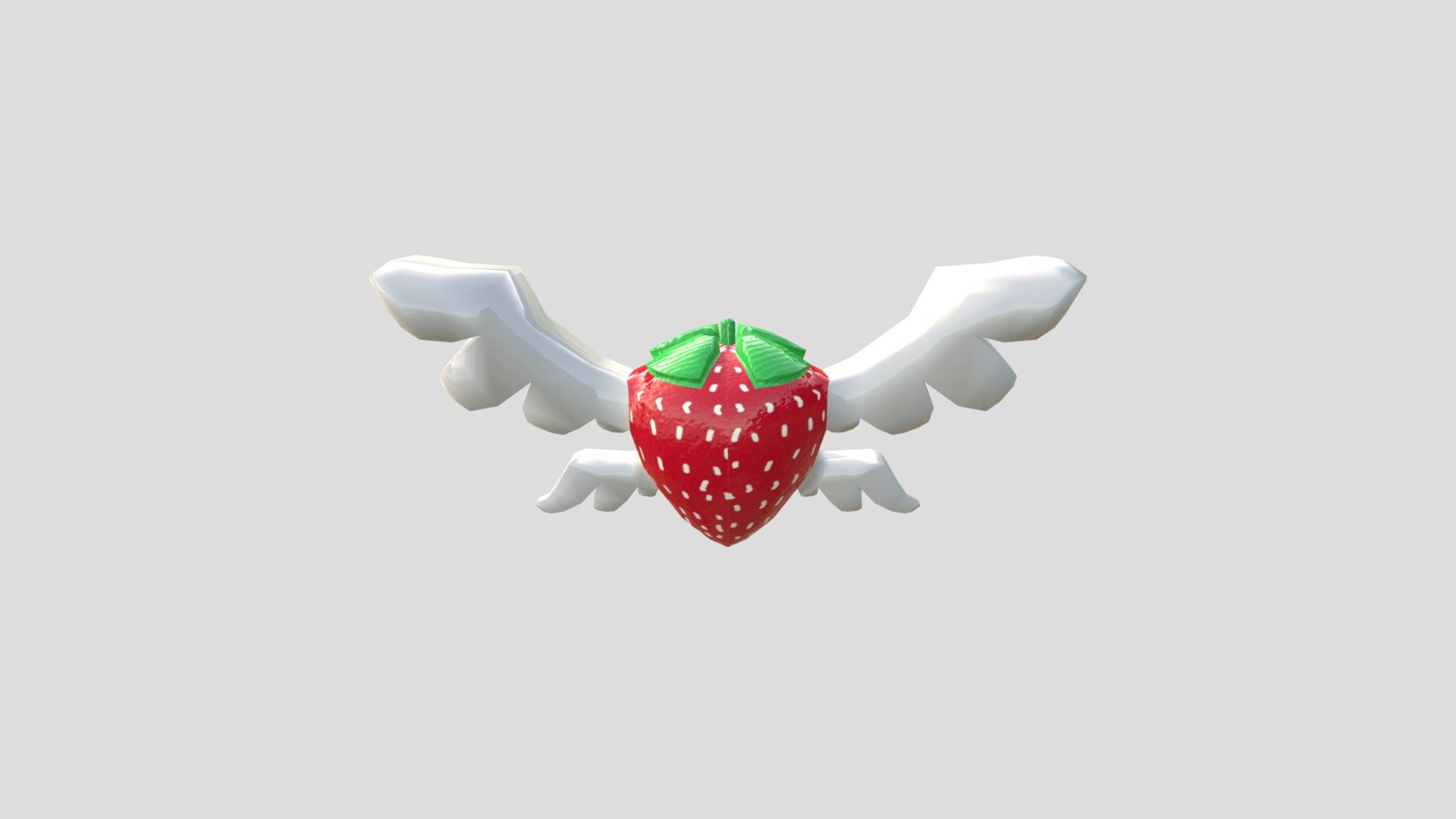 P05 - Strawberry - 3D model by SheepishDreams [6a31830] - Sketchfab