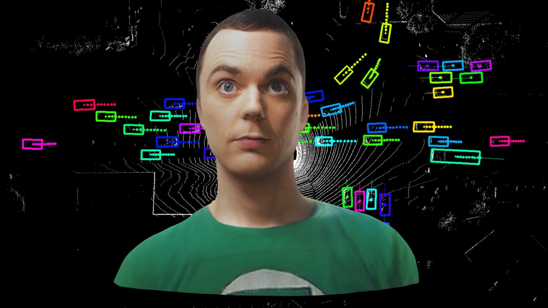 Sheldon Cooper ( Image to 3D test ) - Download Free 3D model by ...