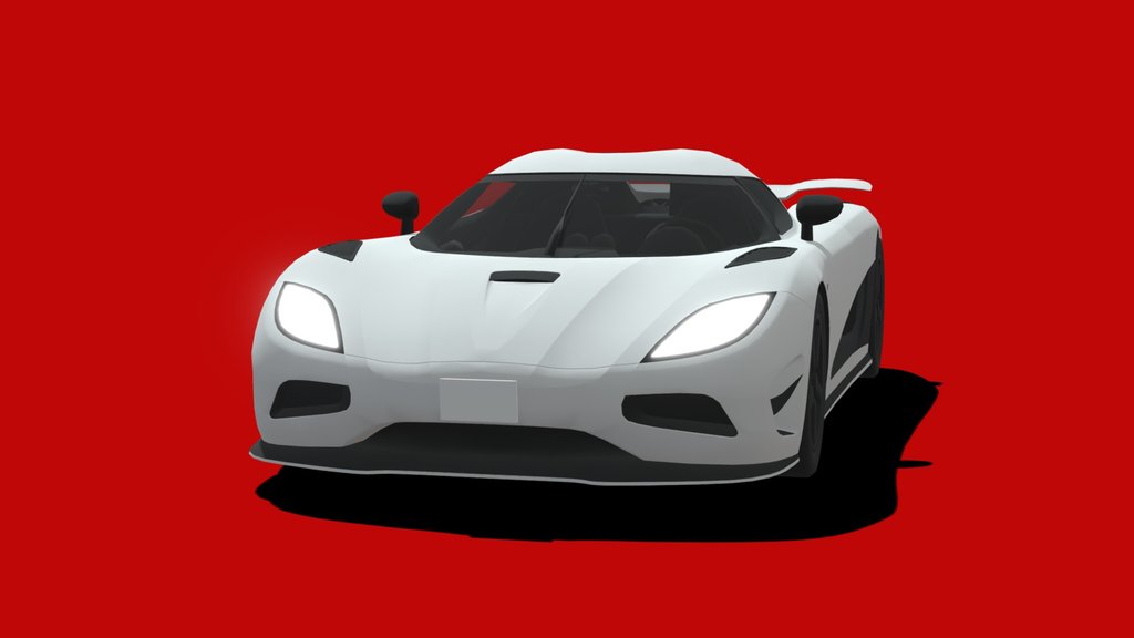 TOON Hypercars - A 3D model collection by LePoint_BAT (@LePointBAT ...