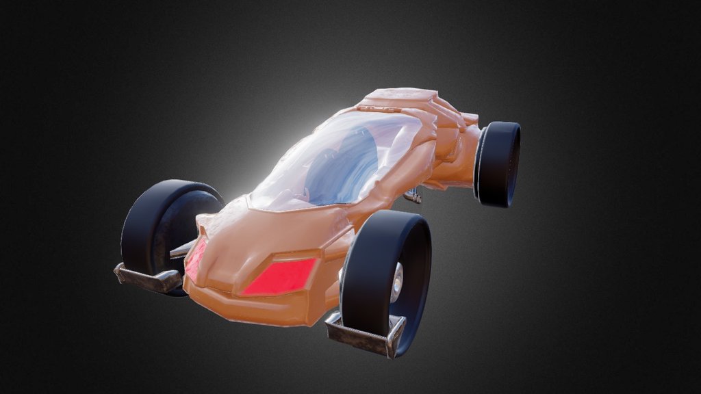 Win Substance licenses with our Futuristic Car C - 3D model by ...