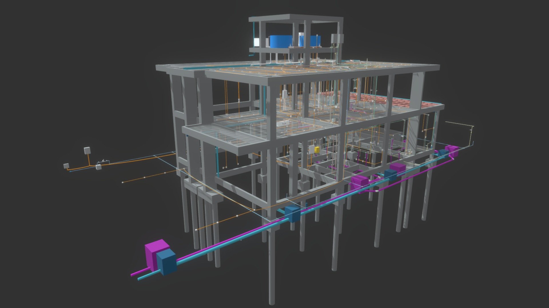 Projetos Complementares Compatibilizados - Download Free 3D model by On.We Rede Colaborativa de ...