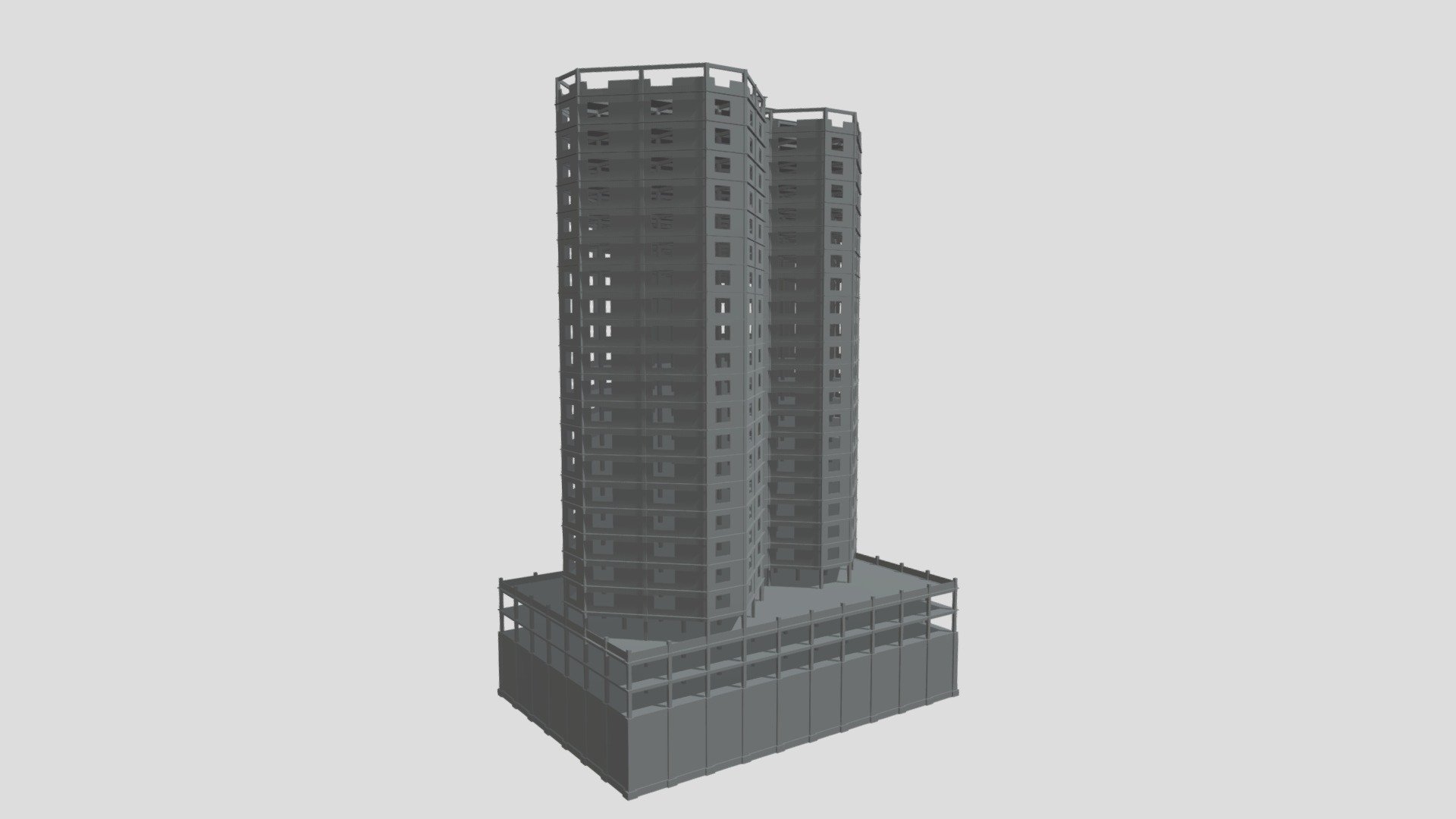 Structural Framework \ SF019 - 3D model by Amir Baloch (@amirbaloch) [6a375b9] - Sketchfab