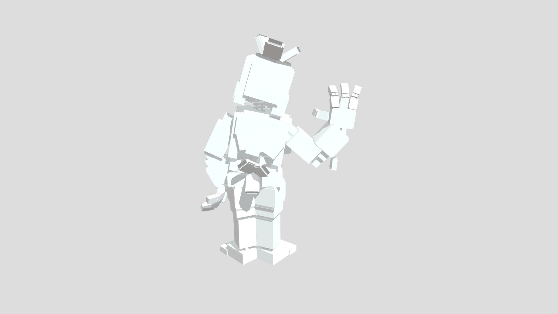 Voxel Toy Chica - 3D model by 🍕 | Swizzie's | 🍕 (@paulayque) [6a3762a ...