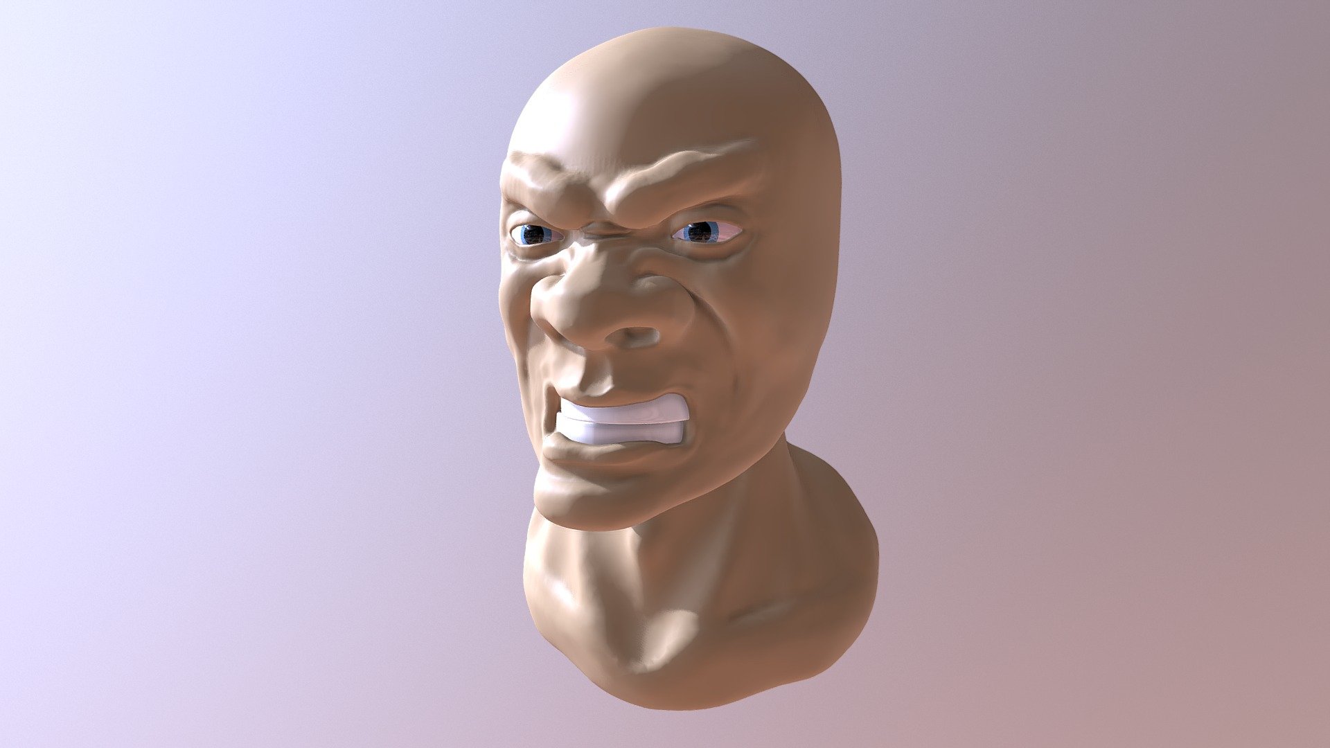 24 Sculpt January: Anger - 3D model by mvick13497 [6a3856d] - Sketchfab