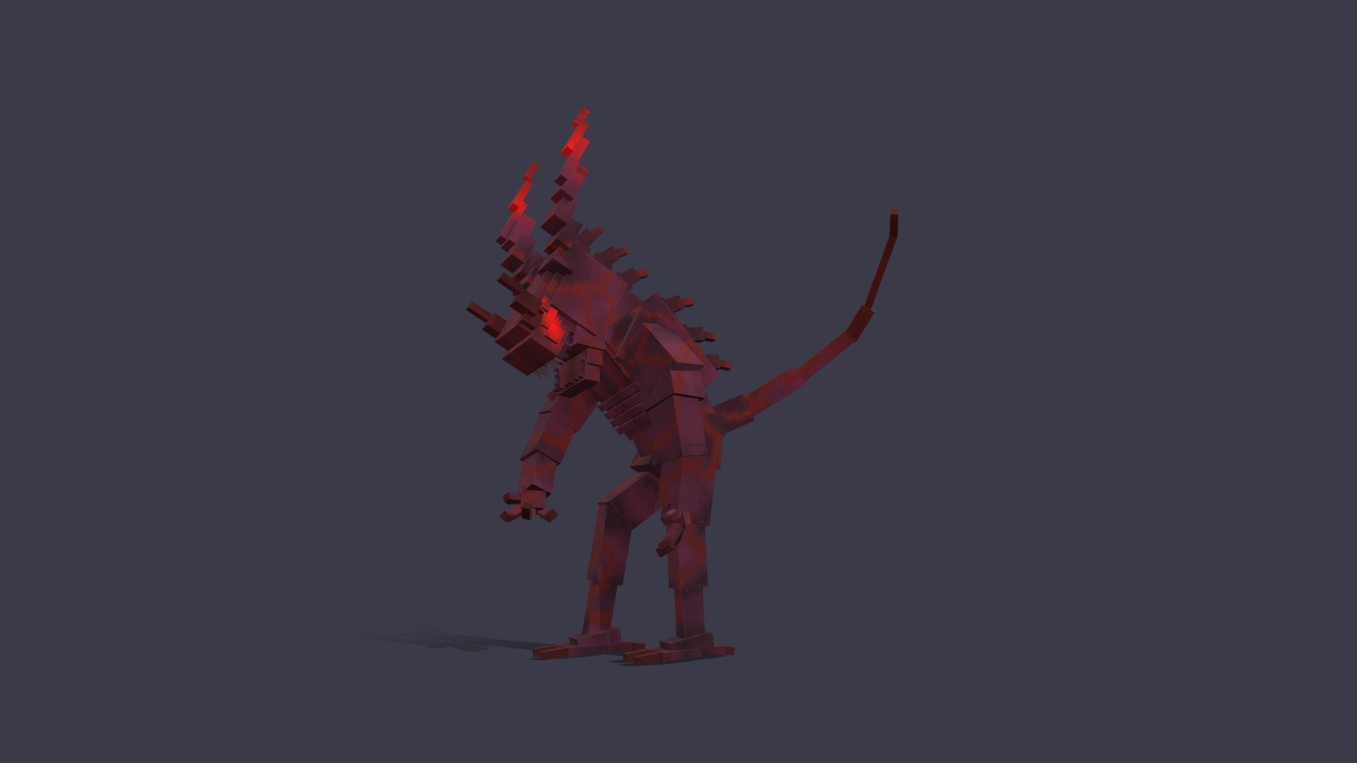 Spiked demon - 3D model by Kuuls [6a3afb7] - Sketchfab