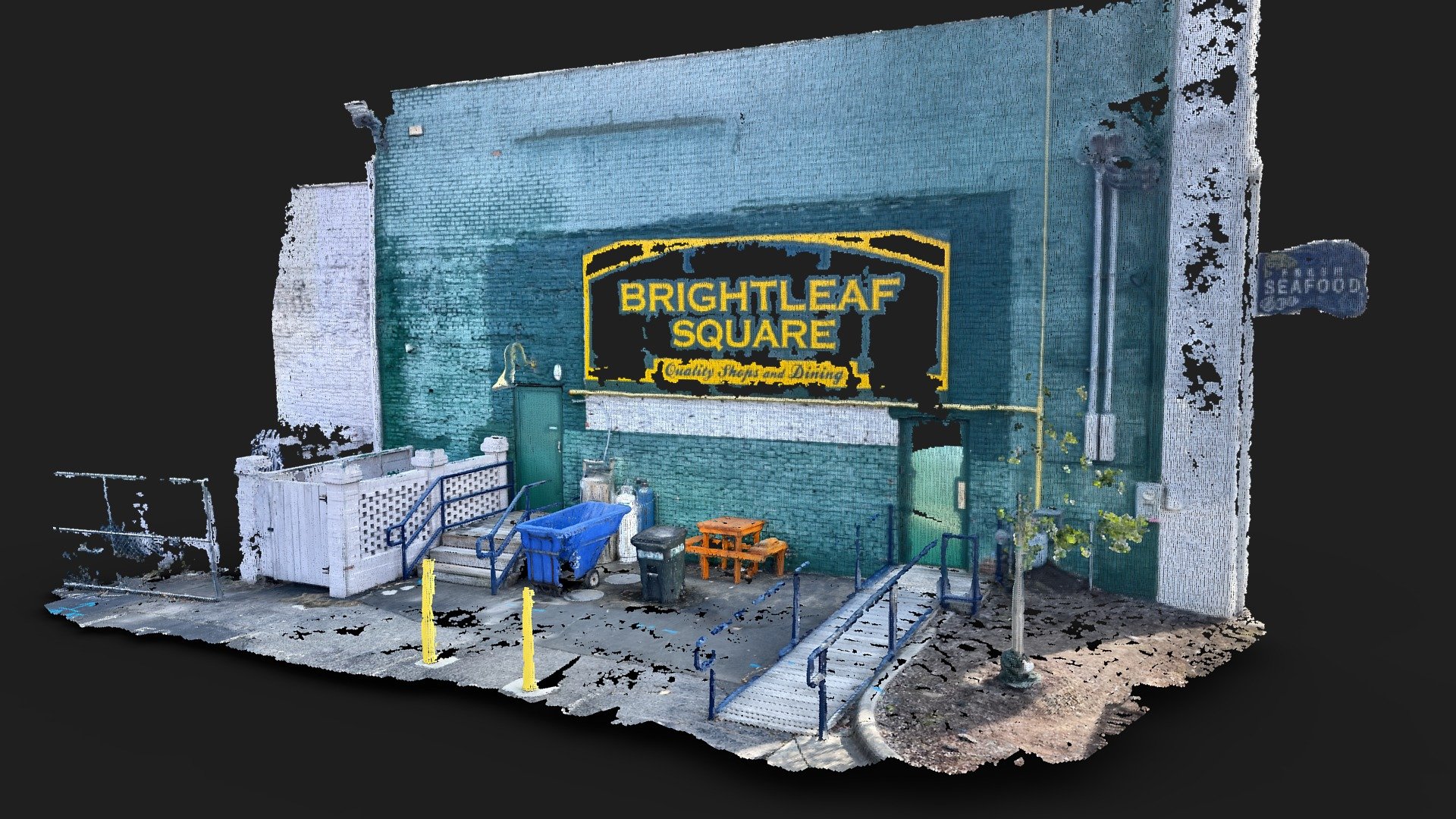 Brightleaf Square Sign - 3D model by EveryPoint [6a3d1b8] - Sketchfab