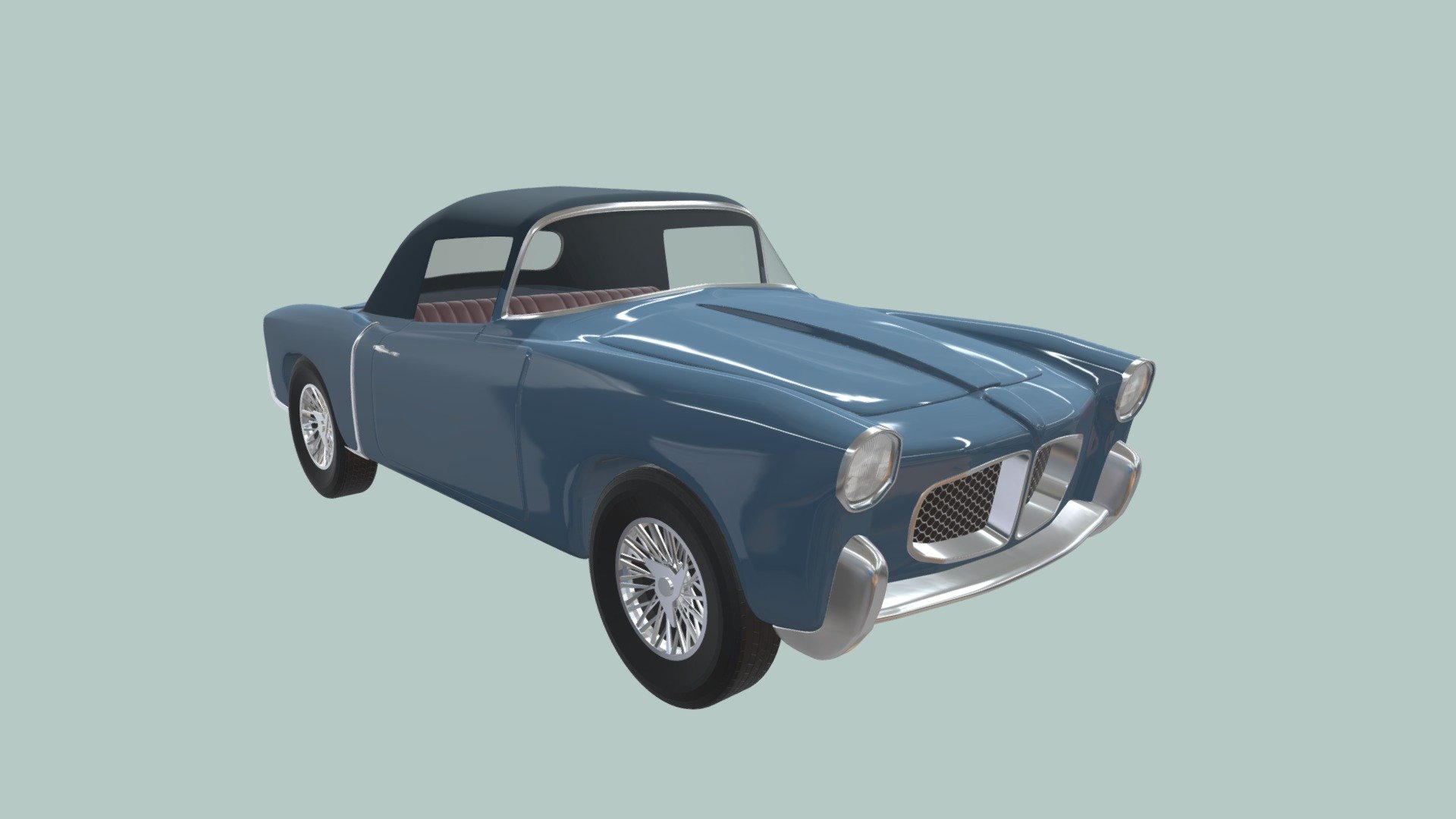 classic car - 3D model by Roy52 (@fodls34) [6a3d4bf] - Sketchfab