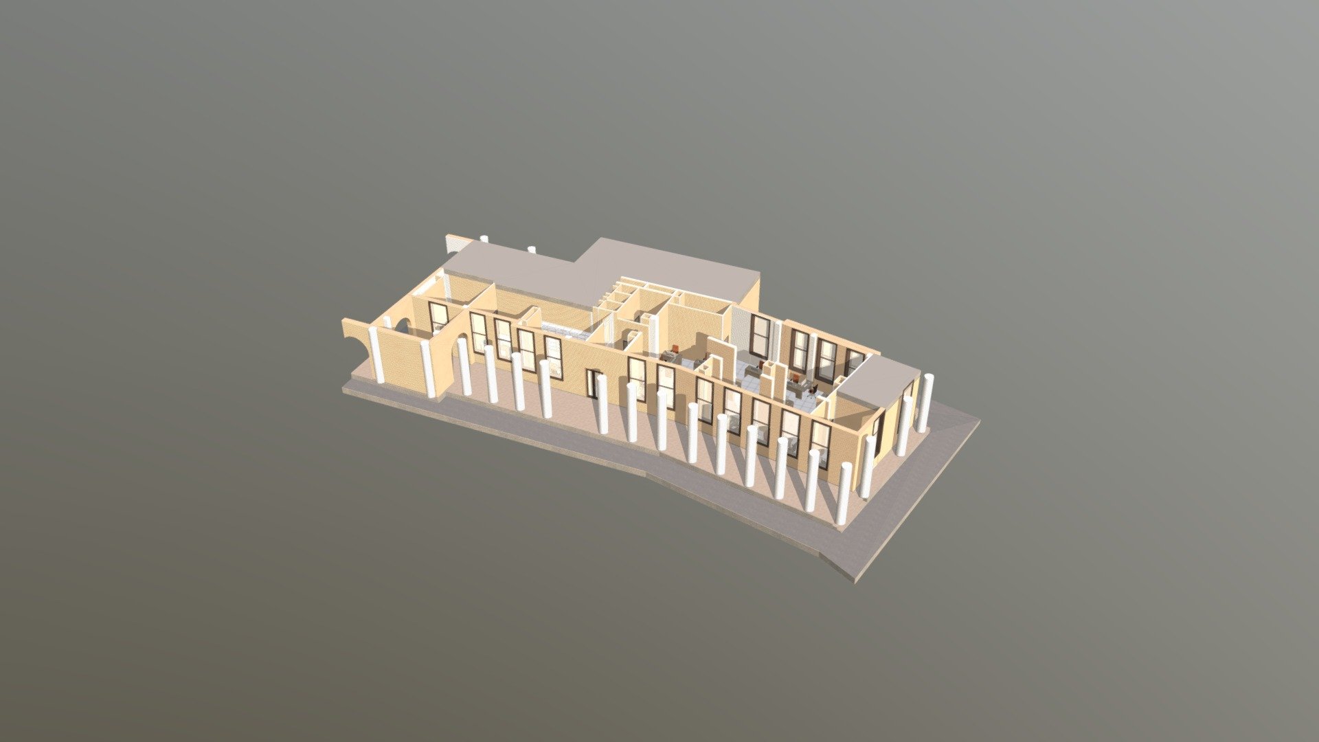 Офис 40 - 3D model by Sergey Putilov (@ps096) [6a3ea6f] - Sketchfab