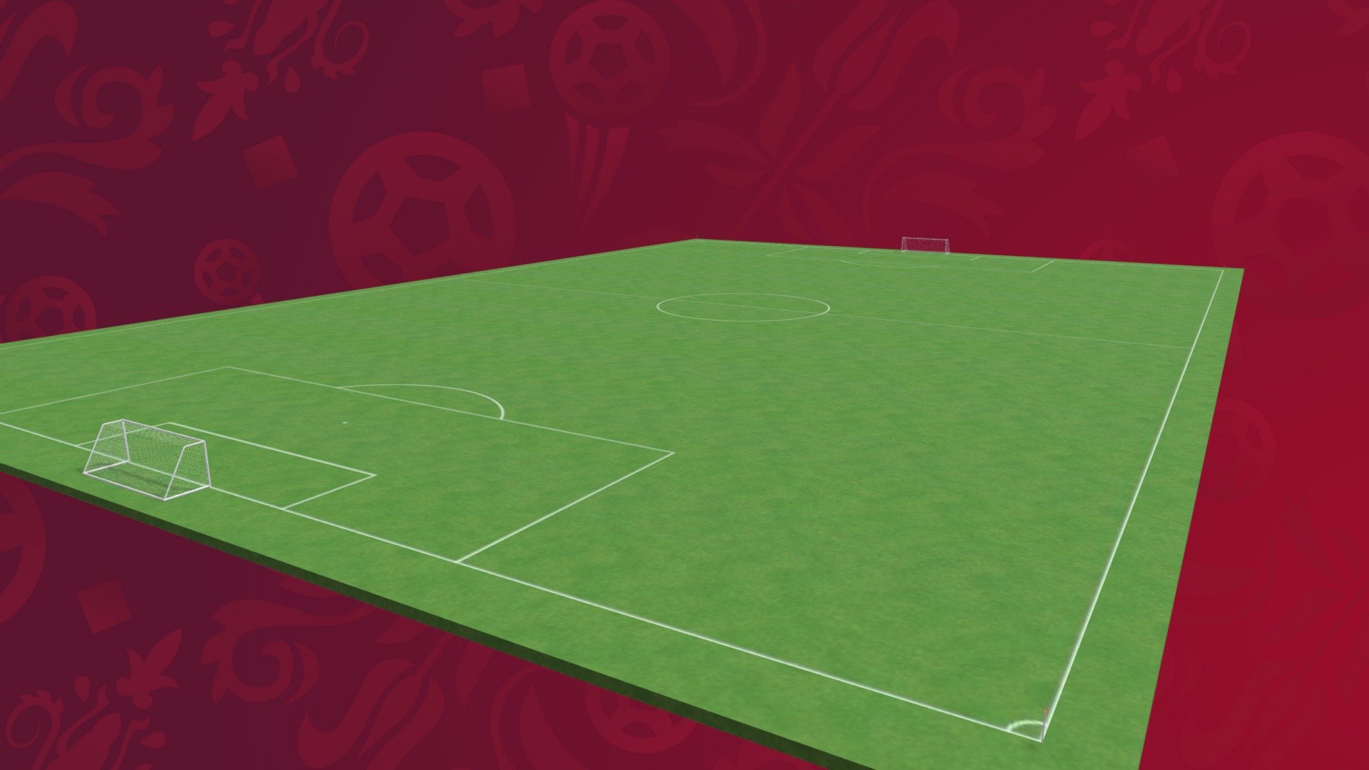 Soccer Field - 3D model by degoverse [6a41c6d] - Sketchfab