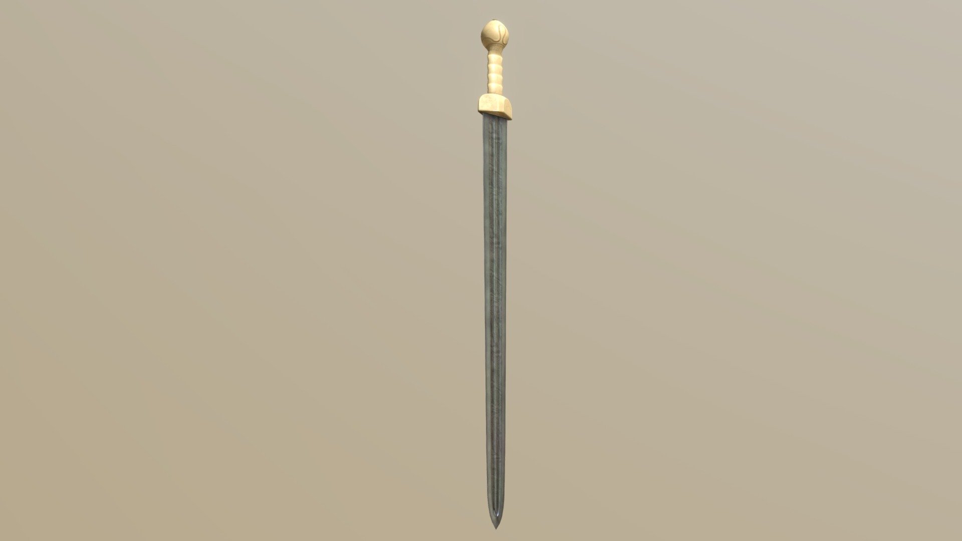 3rd century Roman Spatha Koln - Buy Royalty Free 3D model by Davicolt ...