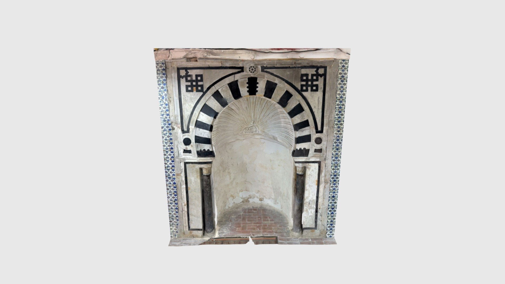 Mihrab Niche – Madrasa Al-Bachia, Medina of Tun… - Download Free 3D model by Tanit XR [6a42754 ...