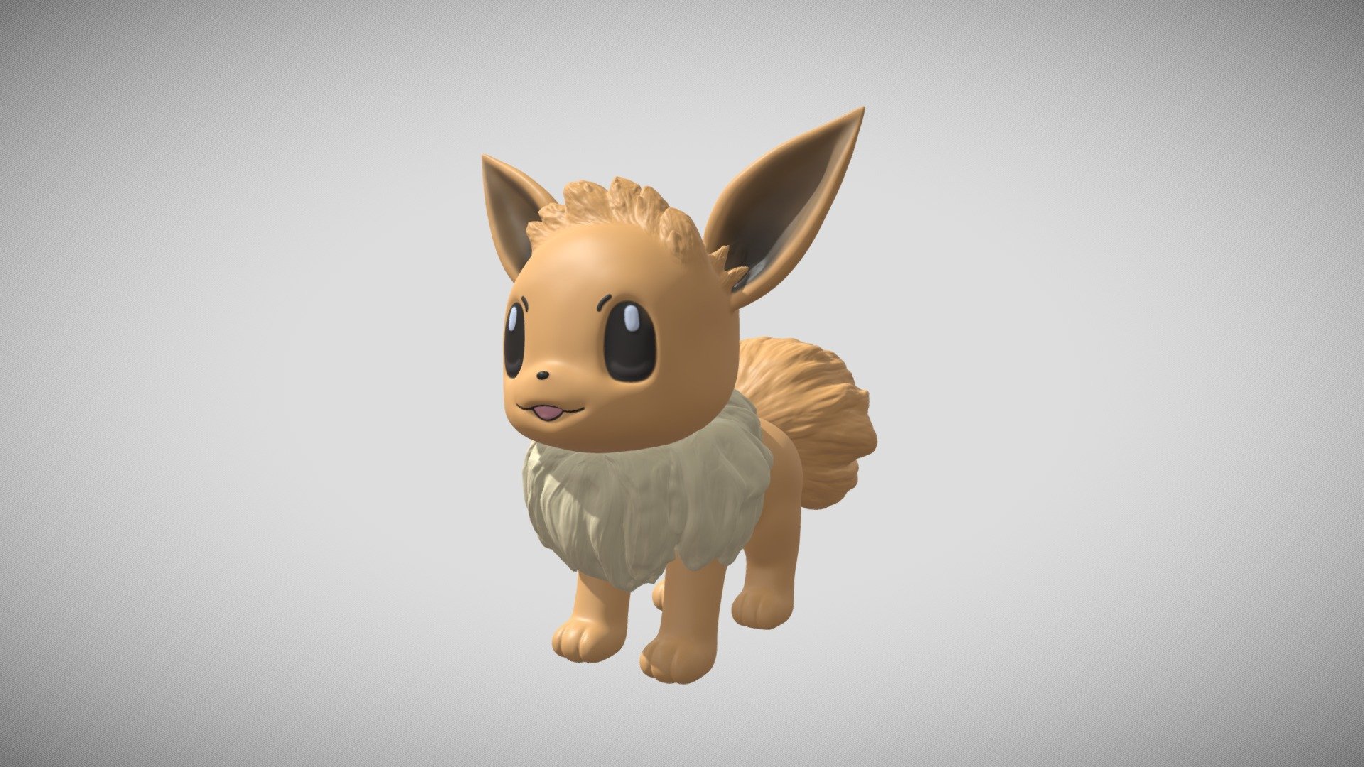 Eevee - Download Free 3D model by sarah (@sarah.almfjard) [6a434d3 ...