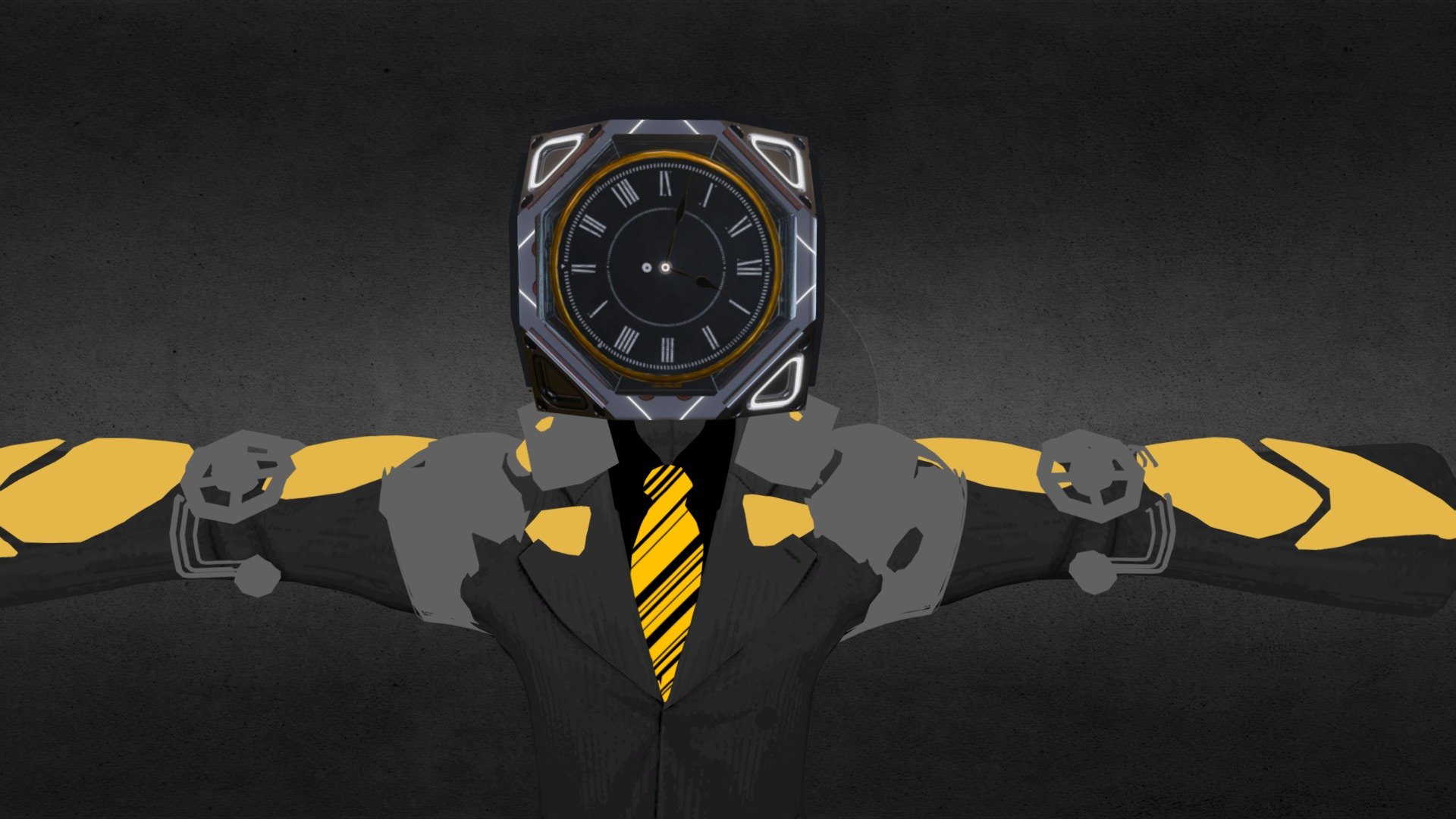 Future Large Clockman - 3D model by BroThinksHesInTheNBA ...