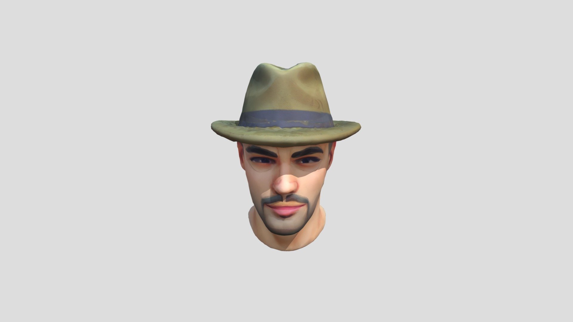 A guy wearing hat 3D - Buy Royalty Free 3D model by anshumanrana2021 ...