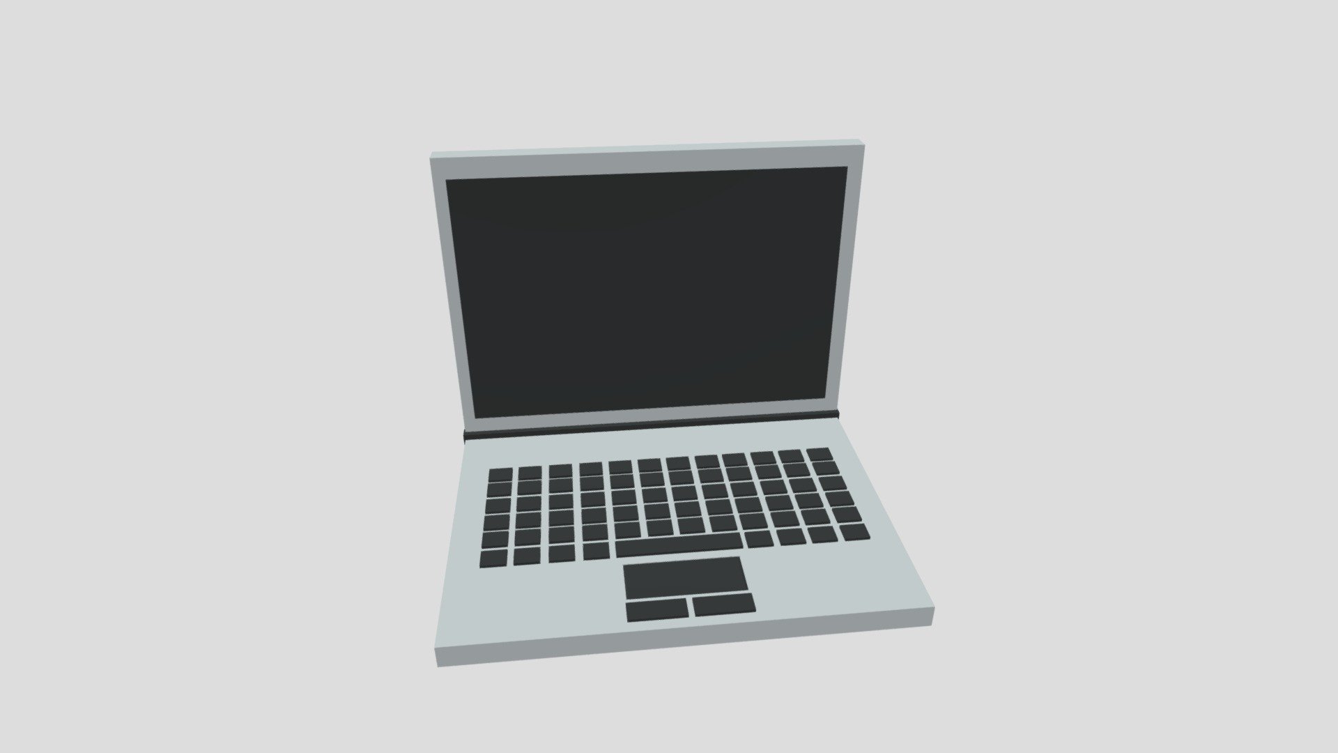 Low poly laptop - Download Free 3D model by taeemtasbi [6a4418a ...