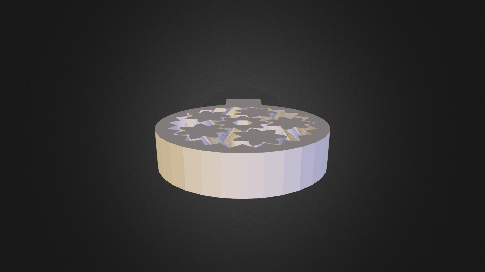 gear Keychain - 3D model by 3dindustries [6a444d0] - Sketchfab