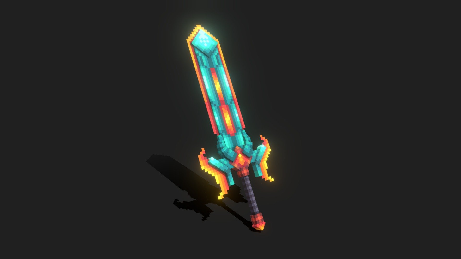 Gwen Sword - 3D model by Polygony (@polygonymc) [6a47491] - Sketchfab