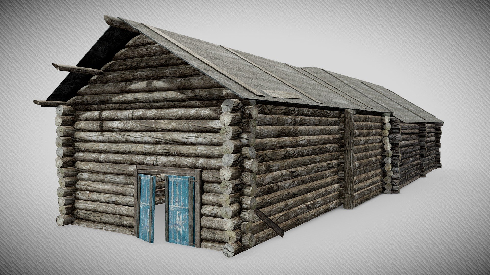 Wooden Store House rf1 - Buy Royalty Free 3D model by flawlessnormals ...