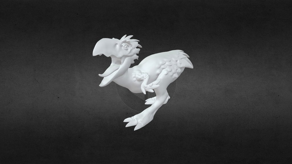 Terror Bird Second pose - 3D model by kindgentleman [6a4b920] - Sketchfab