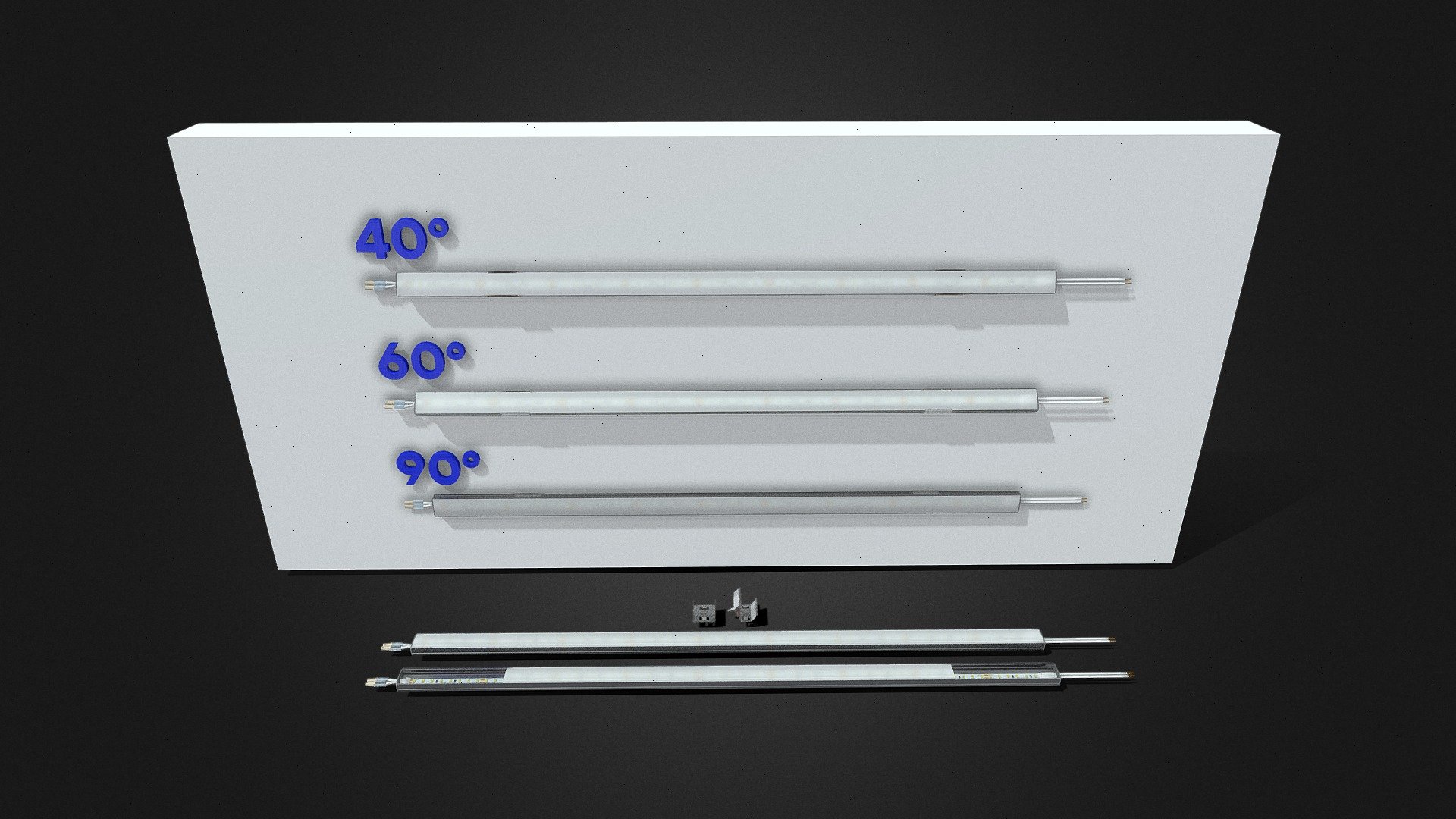 Line Ledexpert 144 (50cm) - 3D model by actilum [6a4bb7f] - Sketchfab