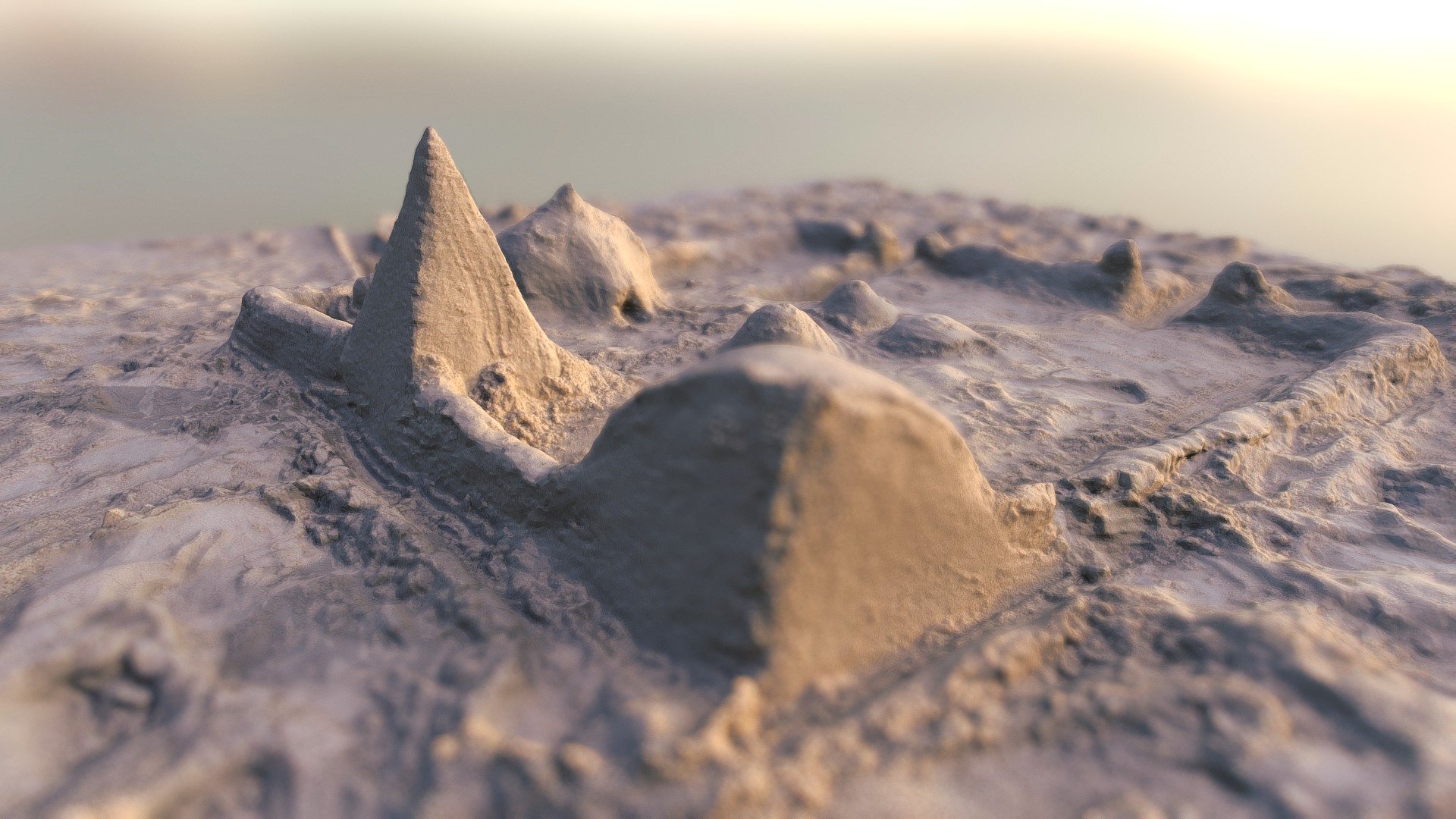 Sand Castle - Buy Royalty Free 3D model by gugusheep [6a4e86b ...