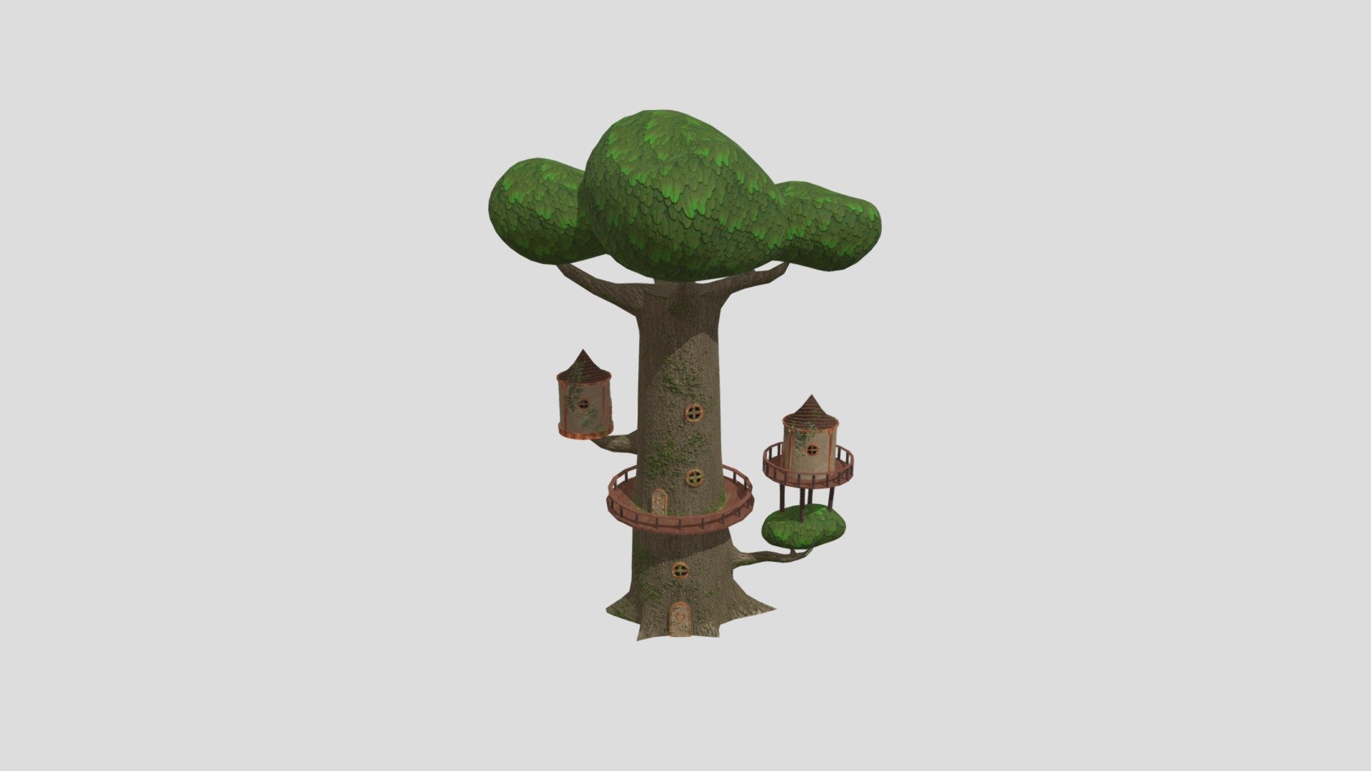 TreeHouse - 3D model by muchi10 [6a50c9e] - Sketchfab