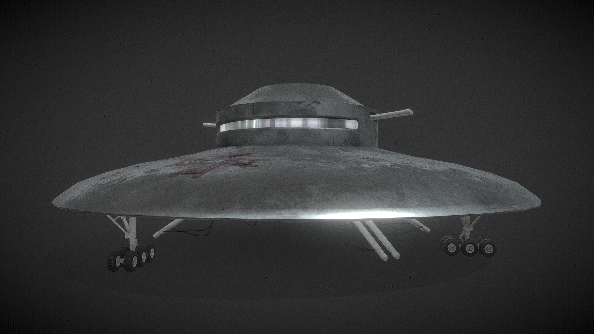 Flying saucer V7 - Buy Royalty Free 3D model by MacLarens ...