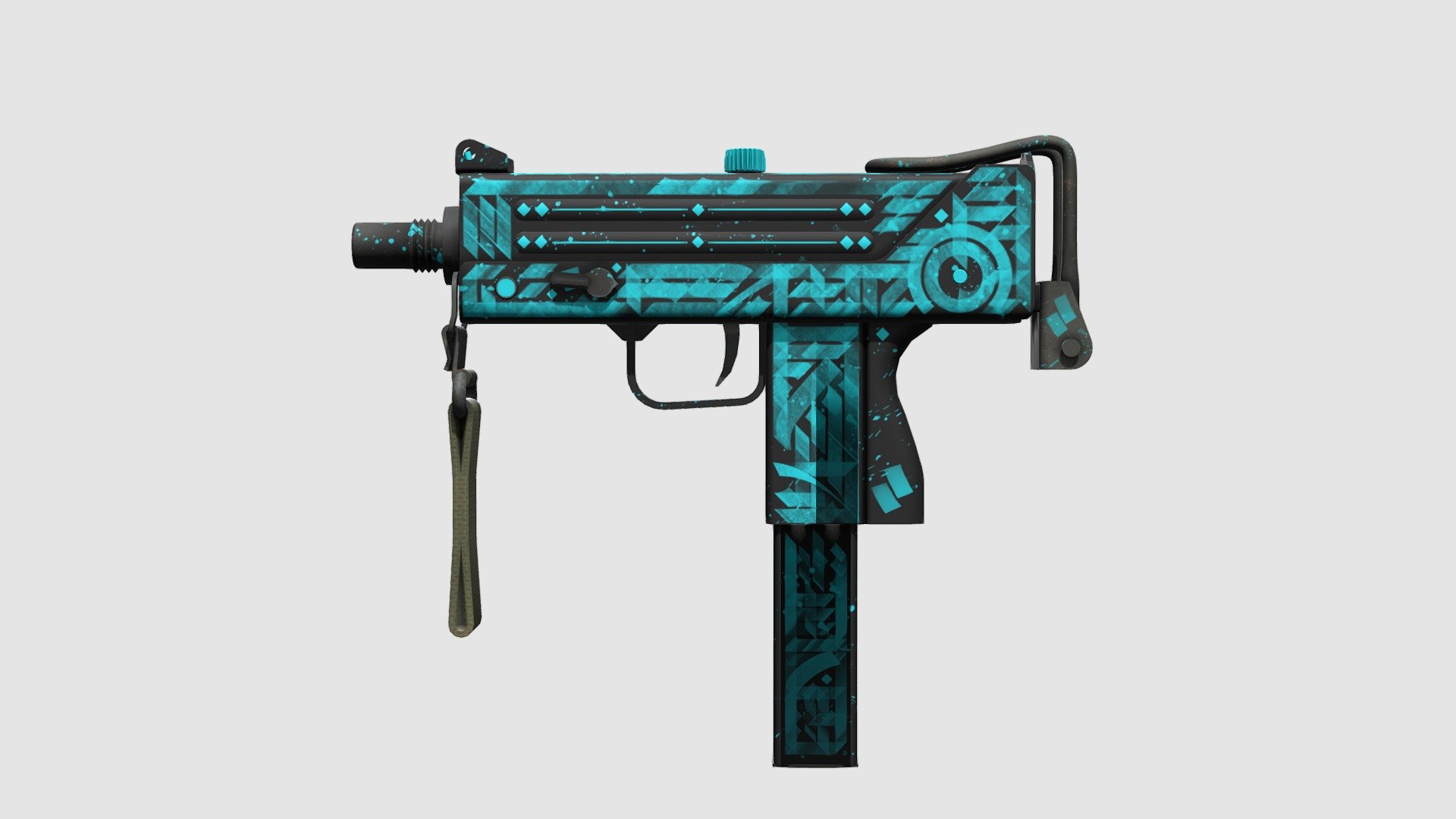 MAC-10 "Handwritten" - 3D model by cursorYX [6a513b4] - Sketchfab