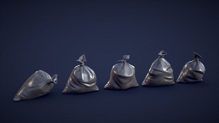 Garbage-bag 3D models - Sketchfab
