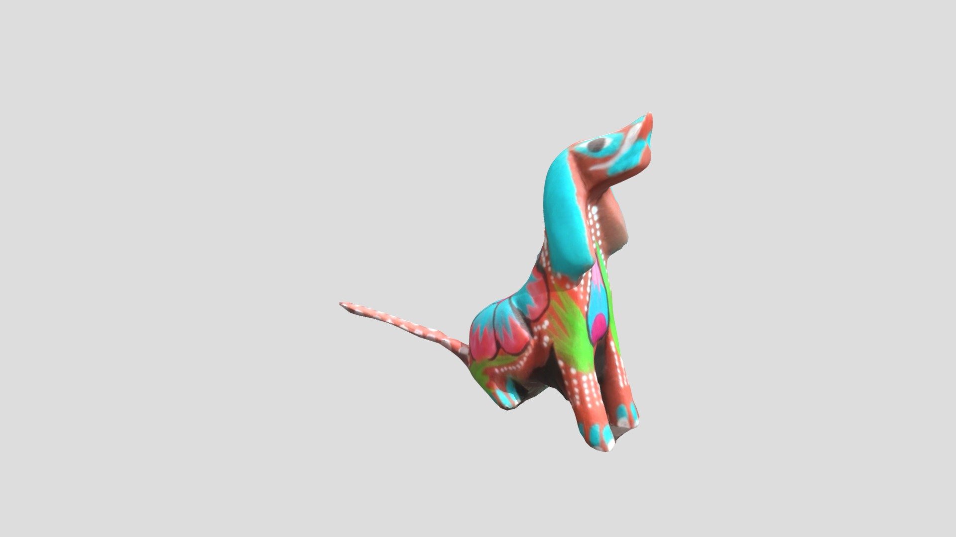 Dog alebrije - Download Free 3D model by brene.sgb [6a55773] - Sketchfab