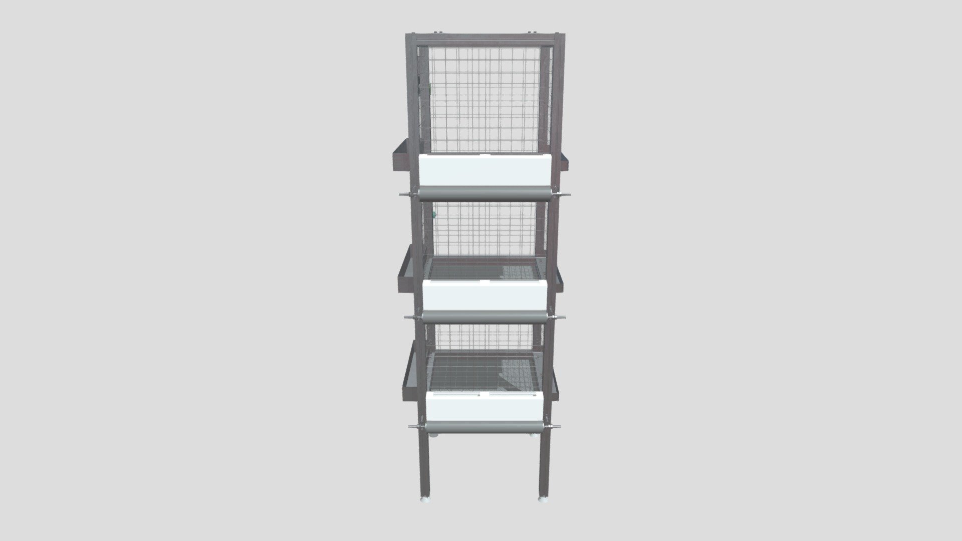 bird cage - 3D model by guardian_of_gotham [6a561a5] - Sketchfab