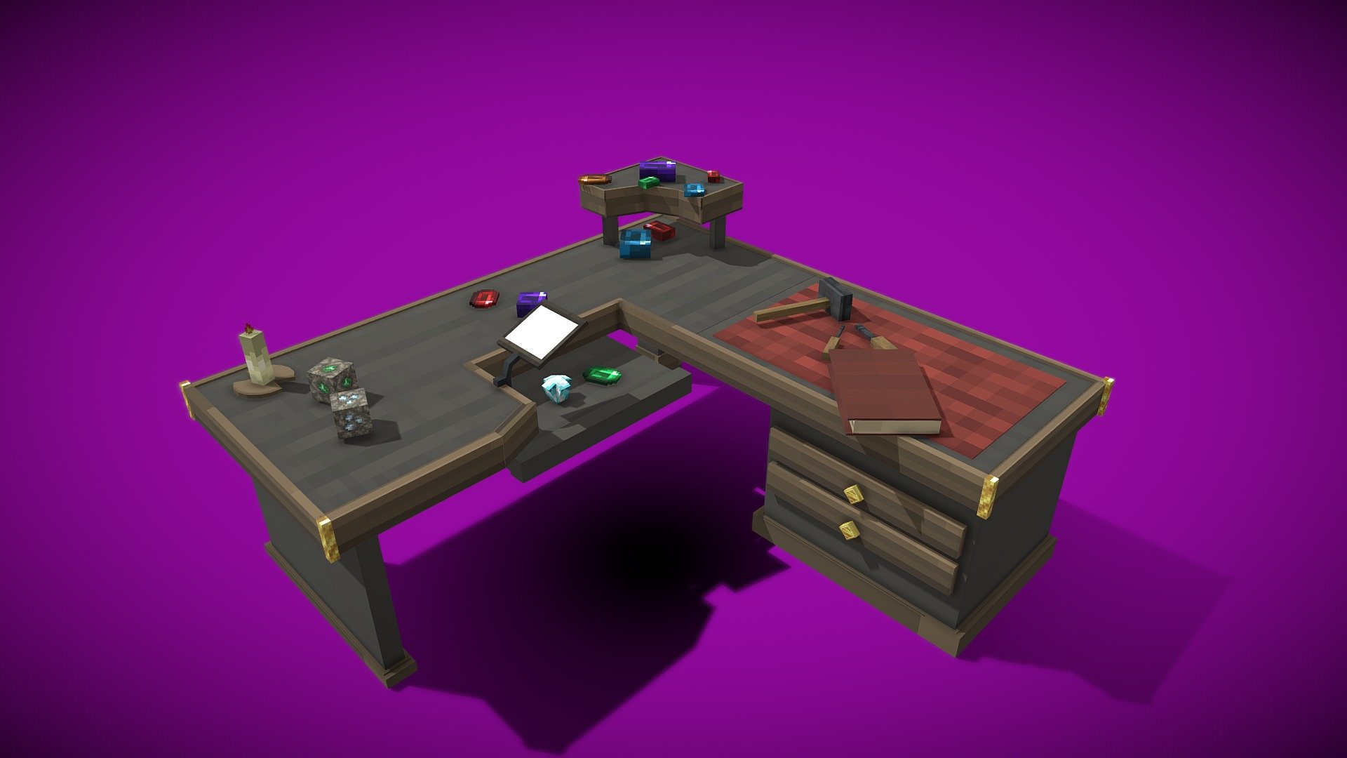 Gem's Expert WorkStation - 3D model by Claudio.Gerbino [6a579cf ...