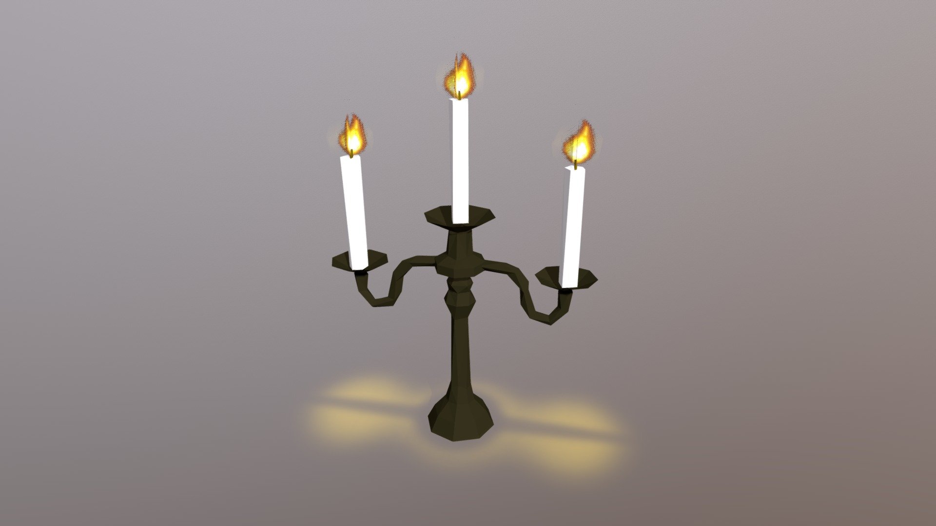 Candle - 3D model by SmileBoom_SGB [6a58980] - Sketchfab