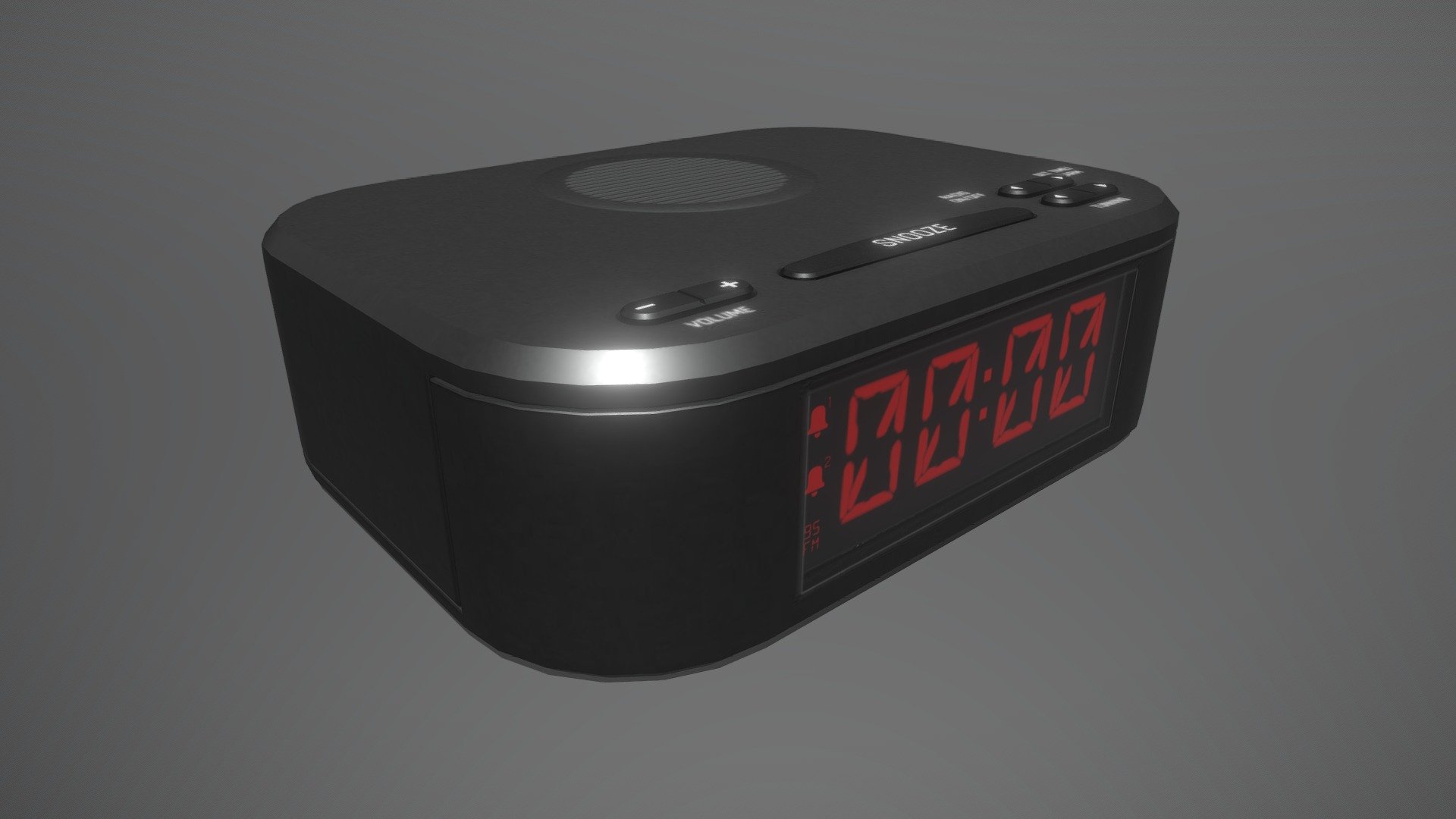 Alarm Clock - 3D model by Groszeks [6a596f6] - Sketchfab