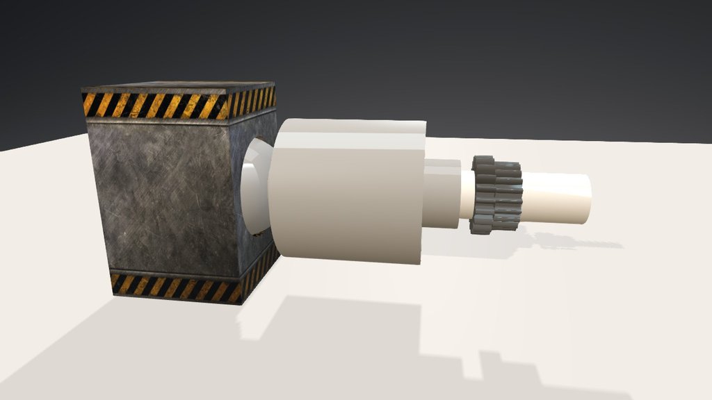 Small engine - 3D model by john.leytem [6a5978d] - Sketchfab