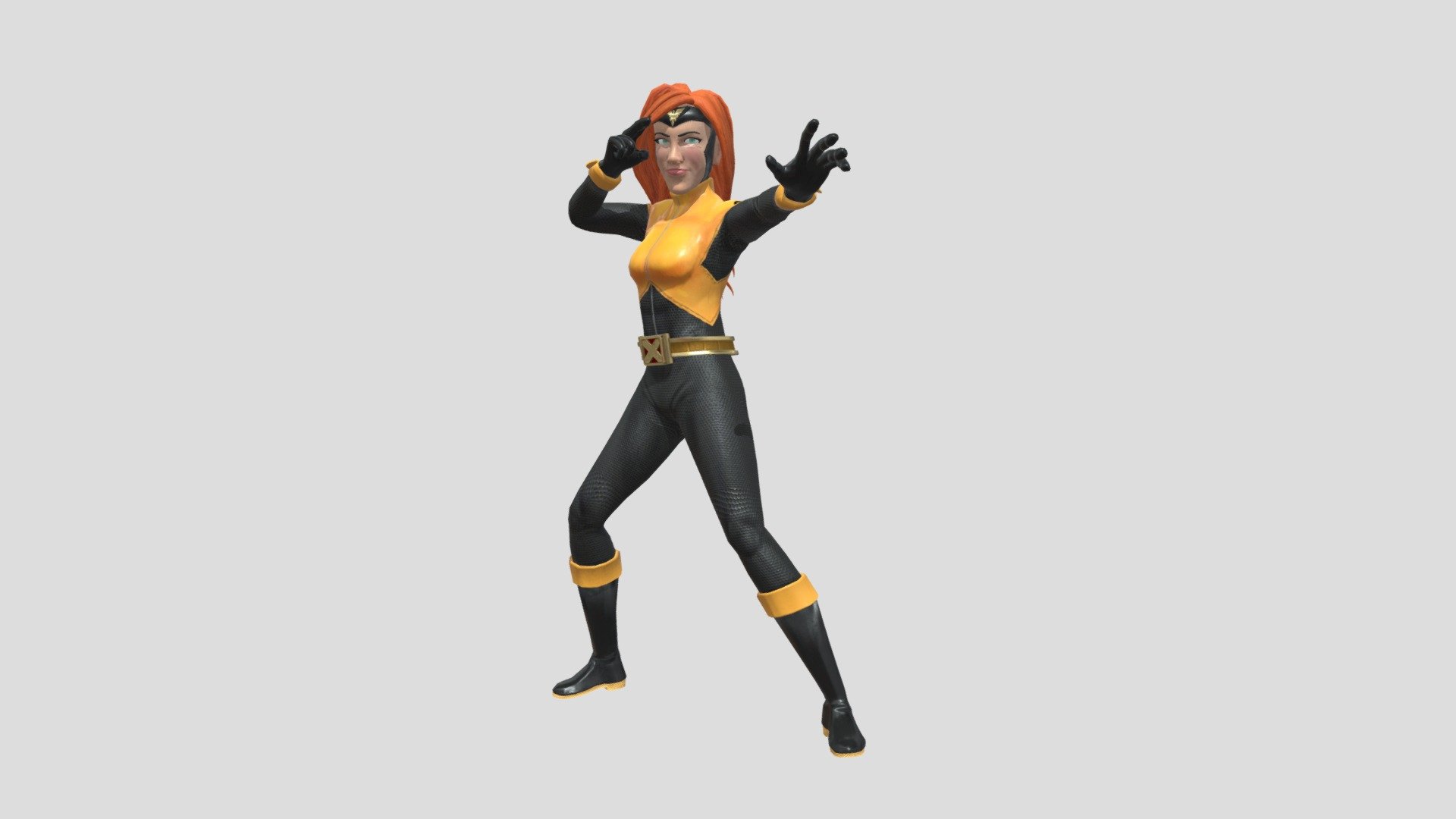 Phoenix - X-Men: The New Animated Series - 3D model by SamAlbro ...