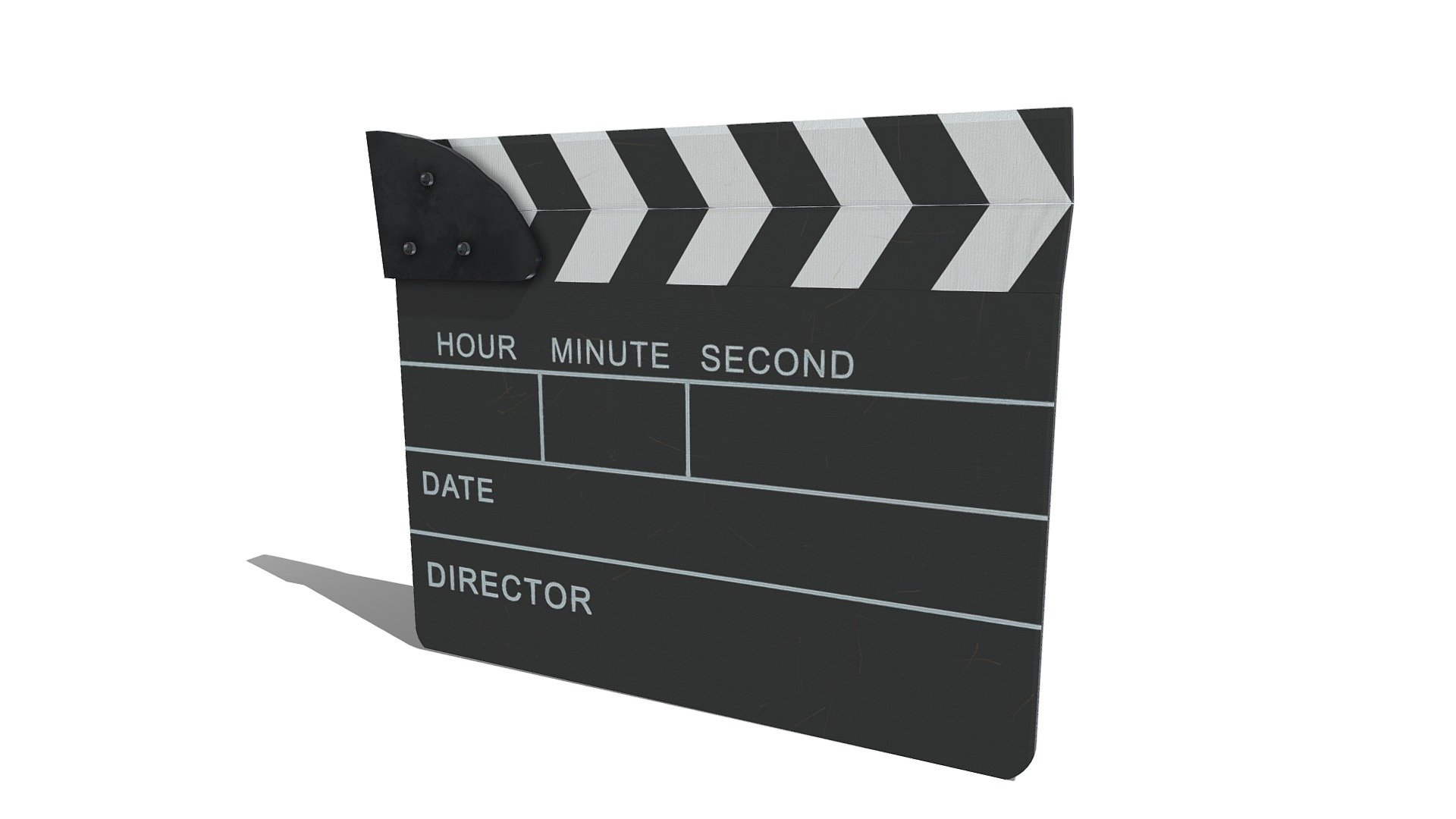 Clapper Board - Camera / Film Equipment - Buy Royalty Free 3D model by ...