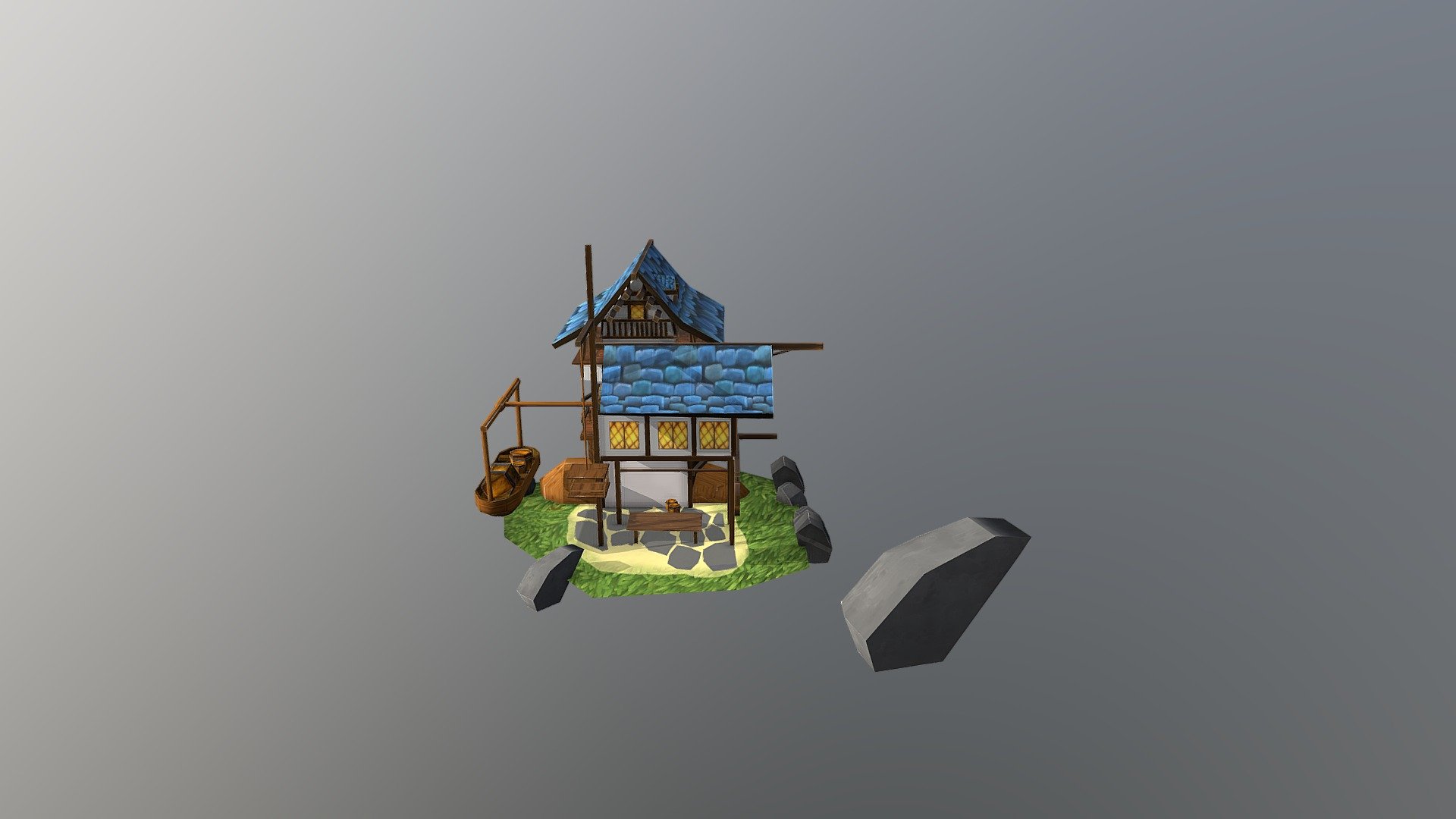 Building OBJ - 3D model by Krizalid [6a5cb91] - Sketchfab