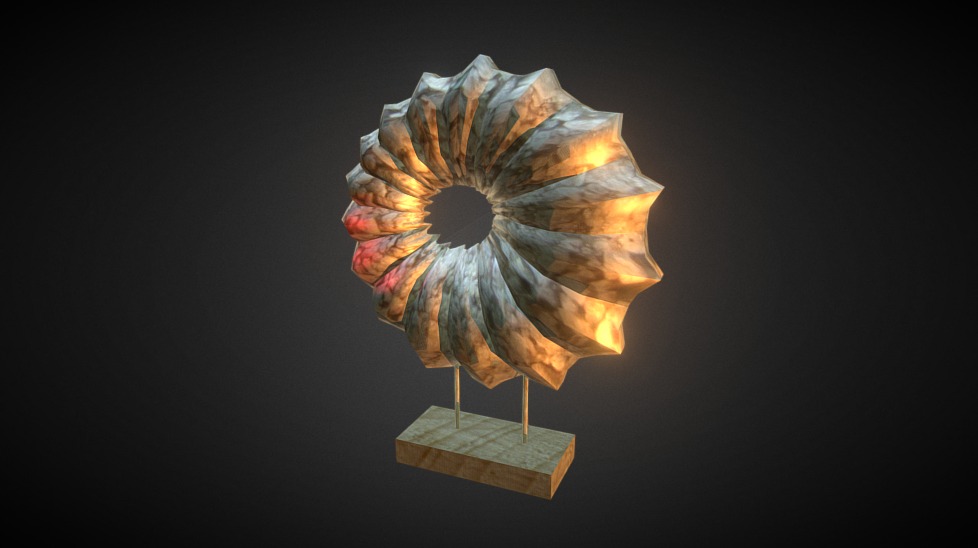 Decorative shell - 3D model by Deanora [6a5d449] - Sketchfab