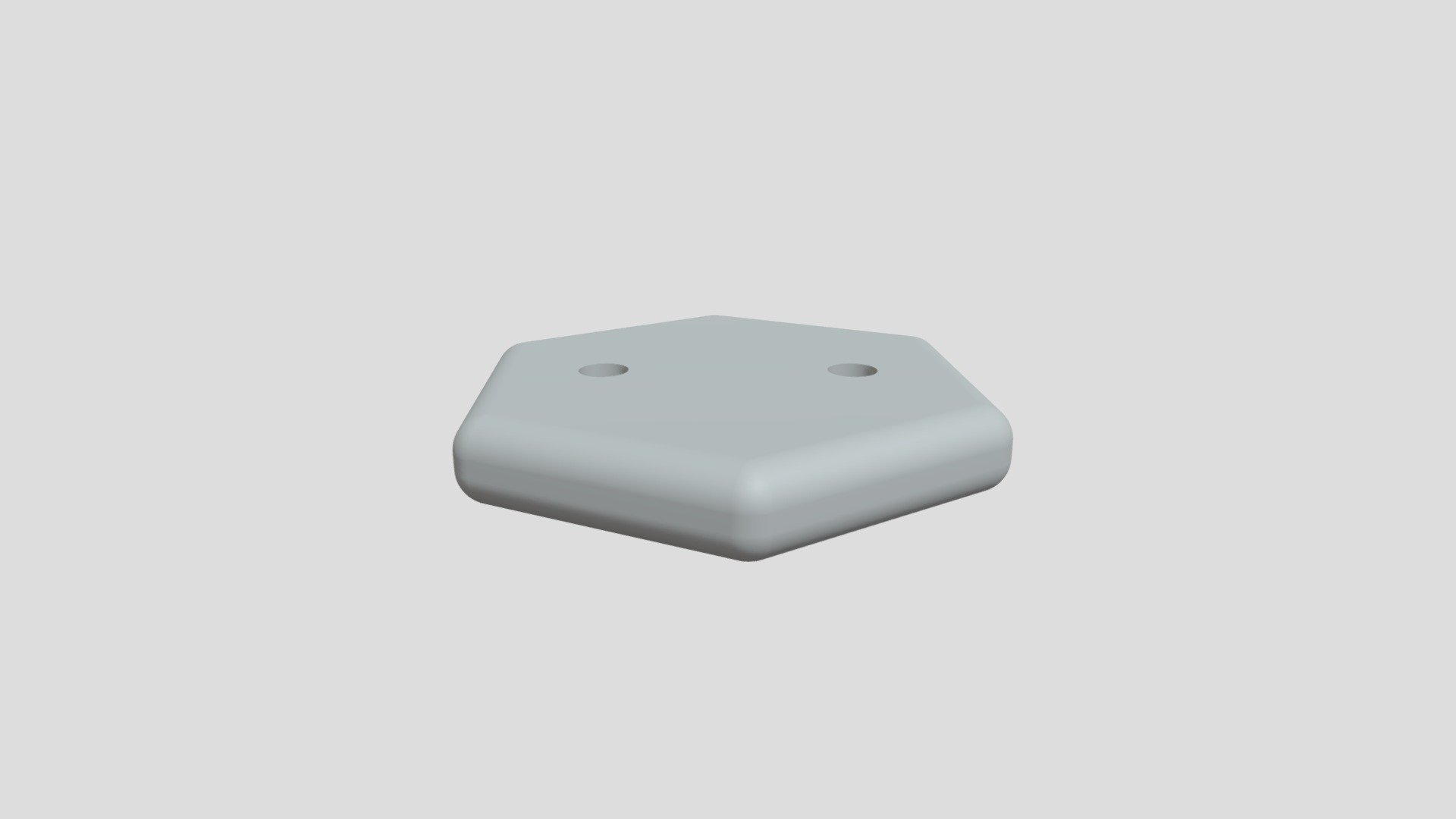 Flat Hexagon Embossed Button - 3D model by AnjaCC [6a5dcc1] - Sketchfab