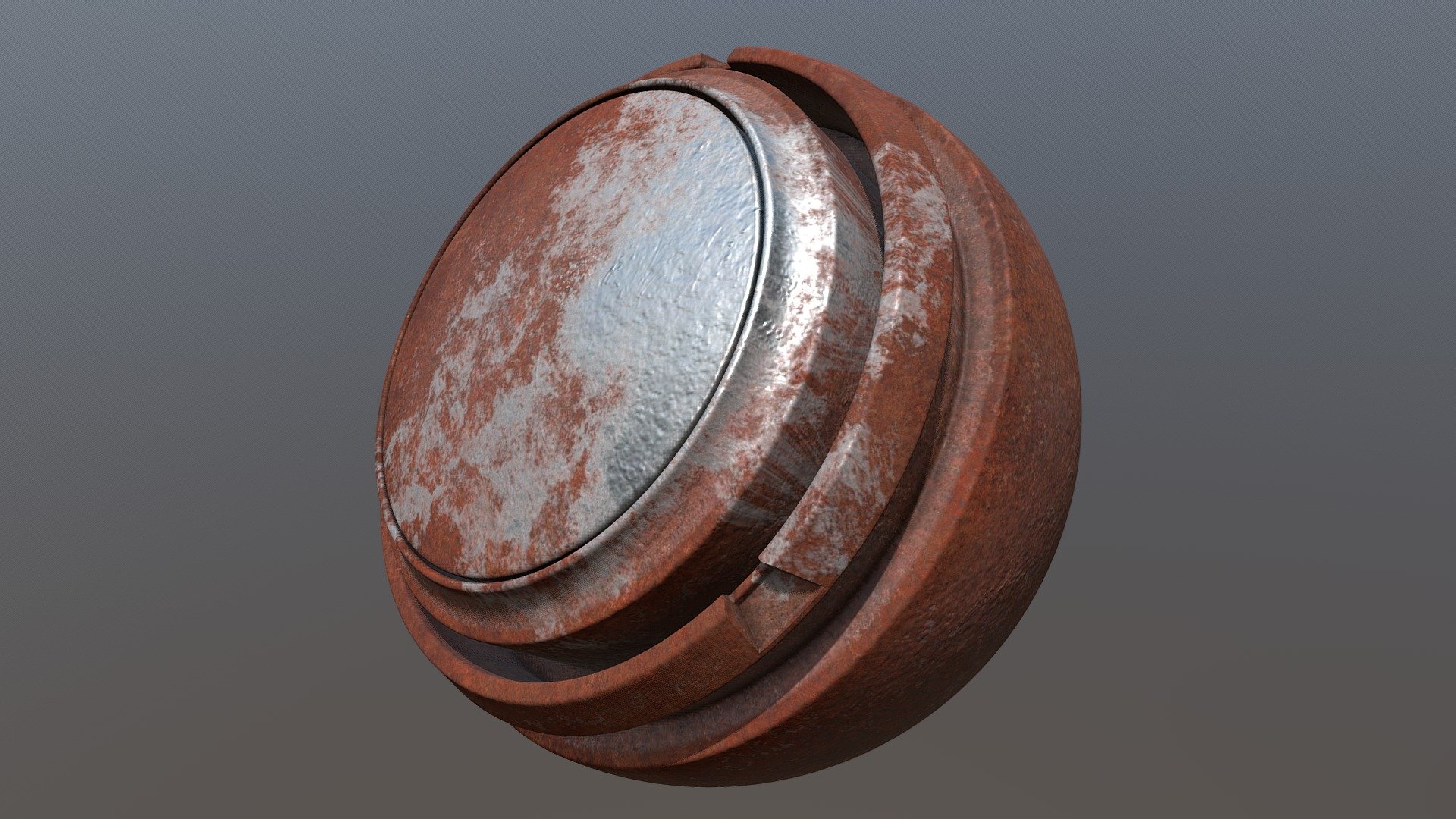 Test Metal Rust material - 3D model by Kiisaku [6a5e998] - Sketchfab