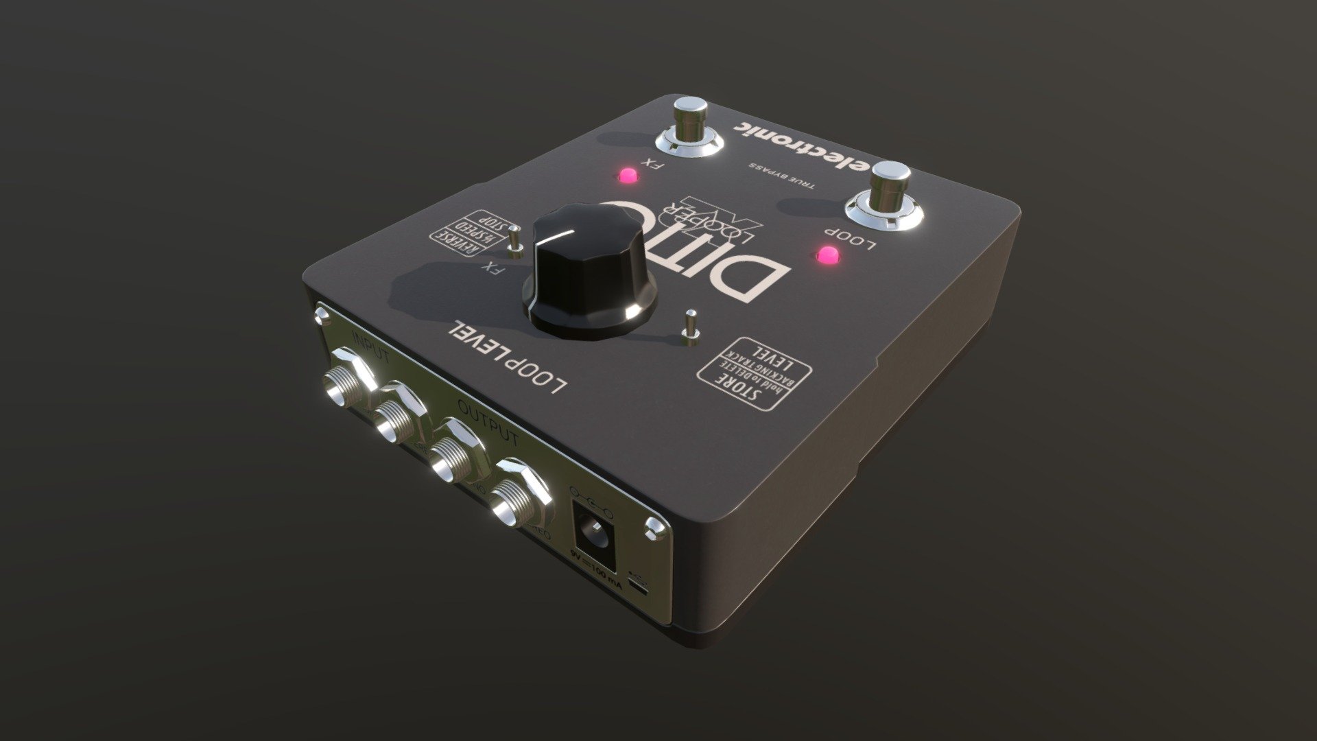 TC Electronics Ditto X2 - 3D model by morganoliver77 [6a6007f] - Sketchfab