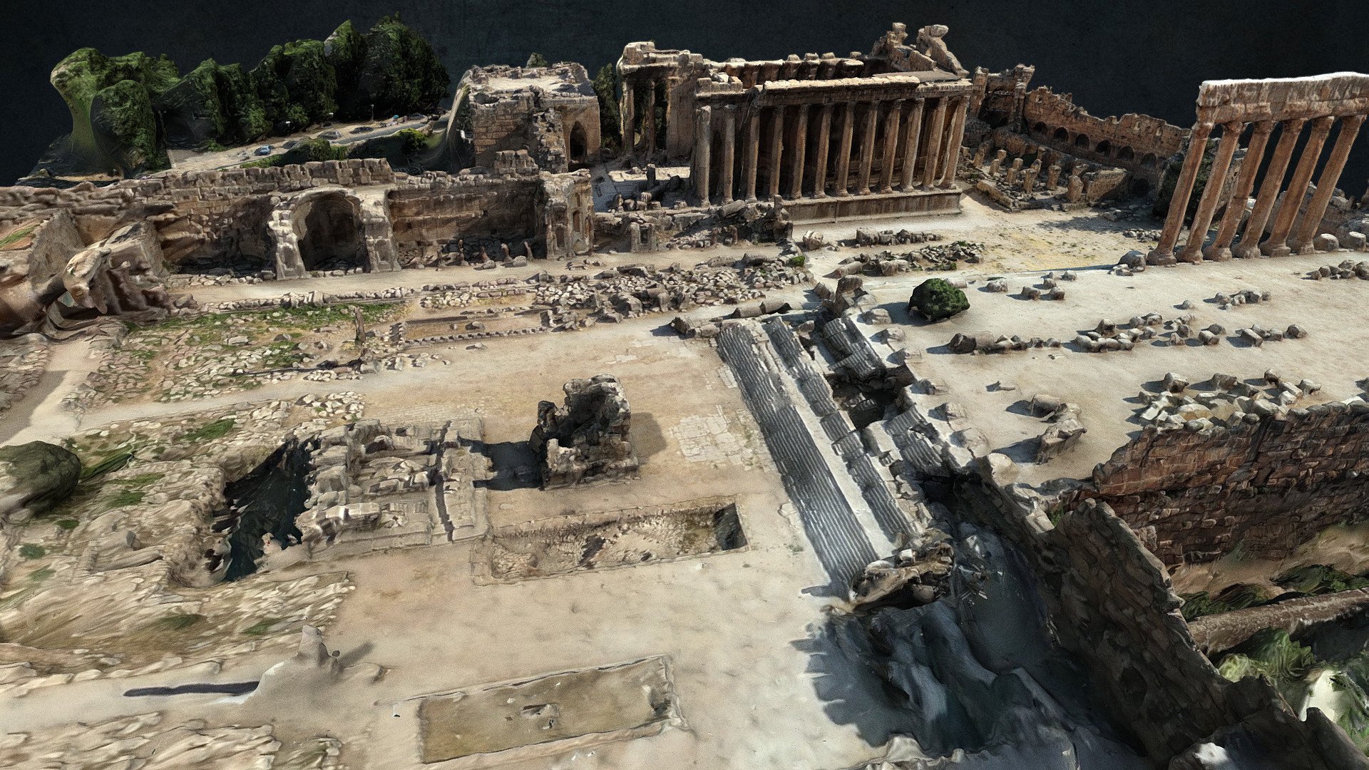 Baalbek Complex - LEBANON - 3D model by Arqueomodel3D (@juanbrualla ...