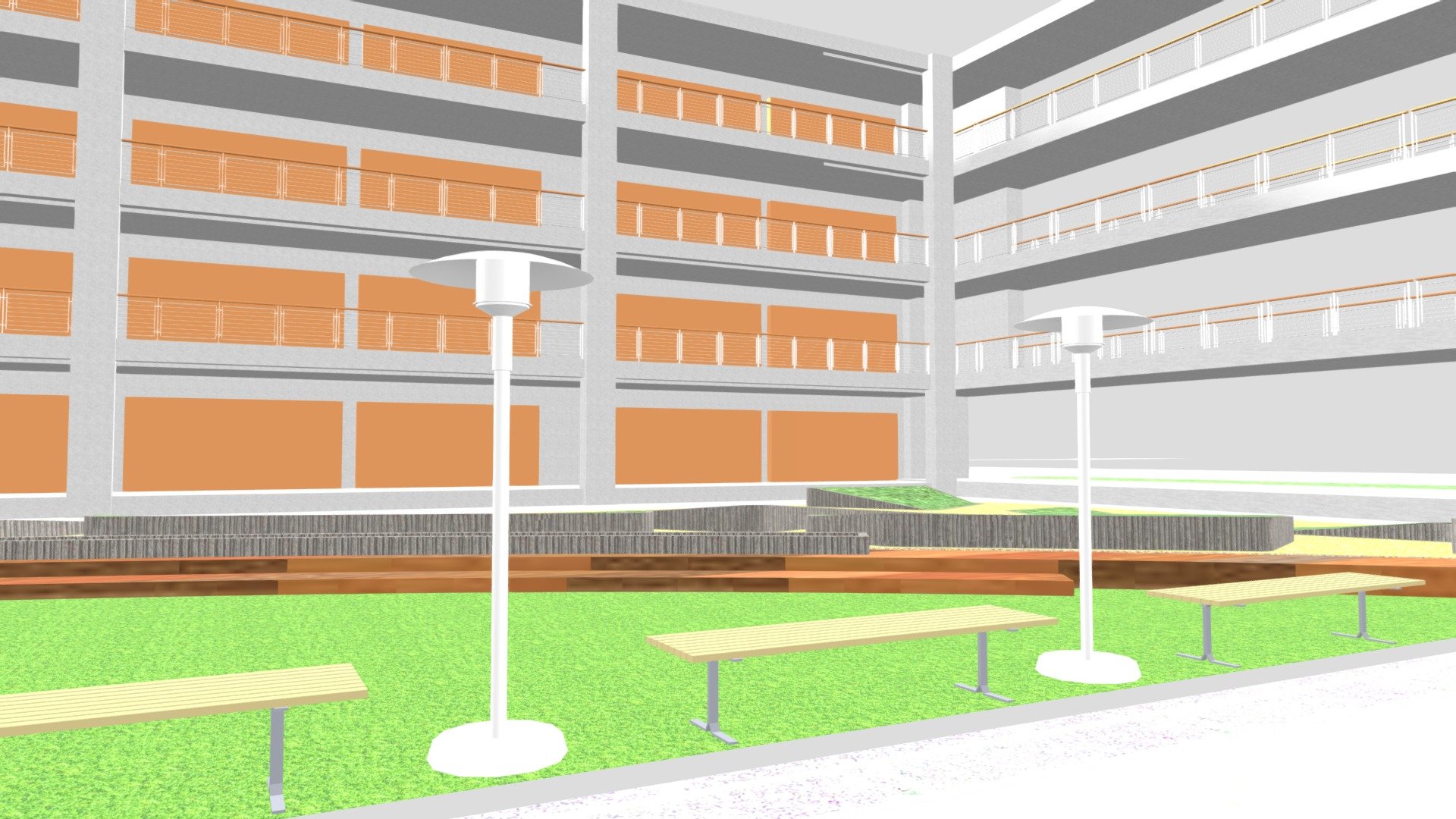 TeachingBuilding5LAdesign - 3D model by HCCCynthia [6a62c82] - Sketchfab