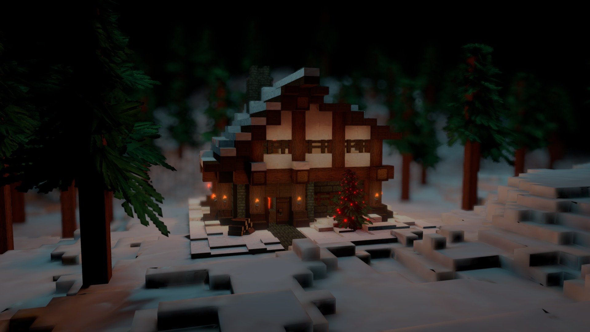 The Warm House - Hytale pixel art scene - 3D model by Powerbyte7 ...