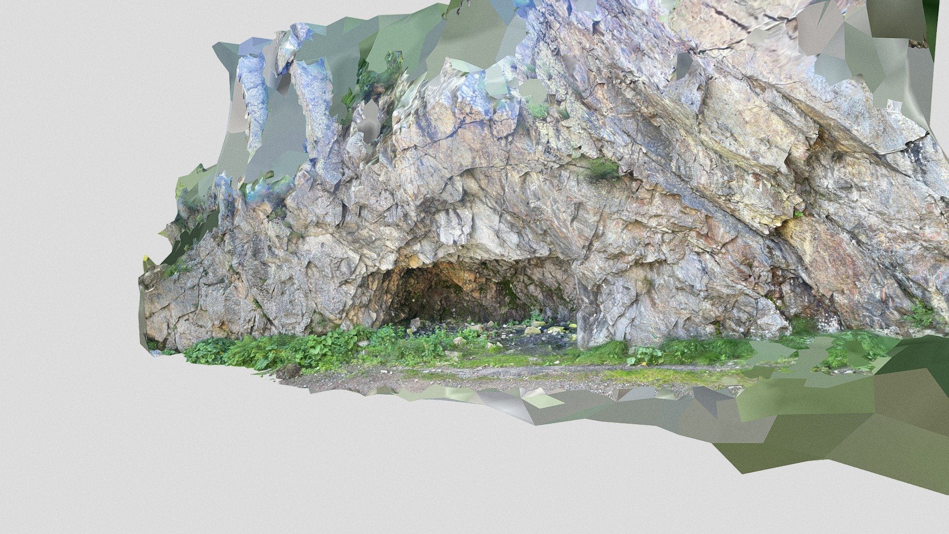Rock Facade cave - Download Free 3D model by Valentina Pantaleoni ...