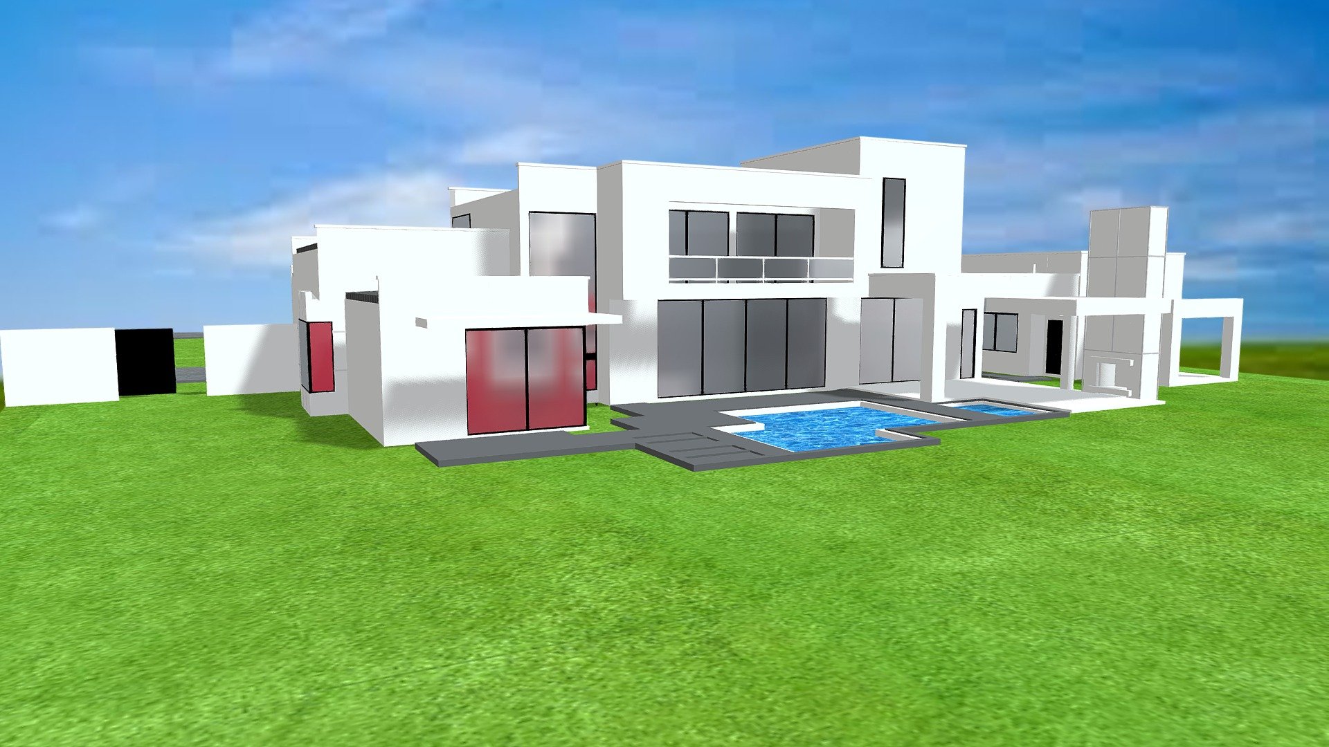 Model - 360 spin model of 3D house - 3D model by Render3DQuick [6a637c8 ...