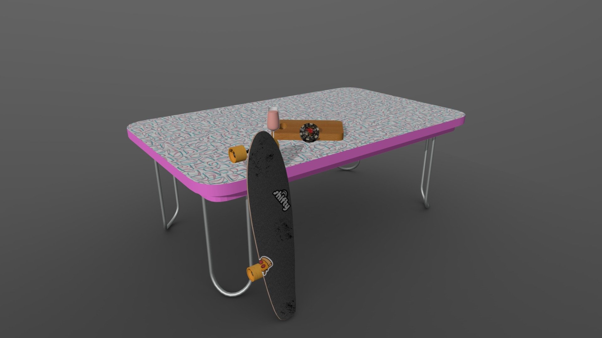 table scene - 3D model by beggka1 [6a6409b] - Sketchfab