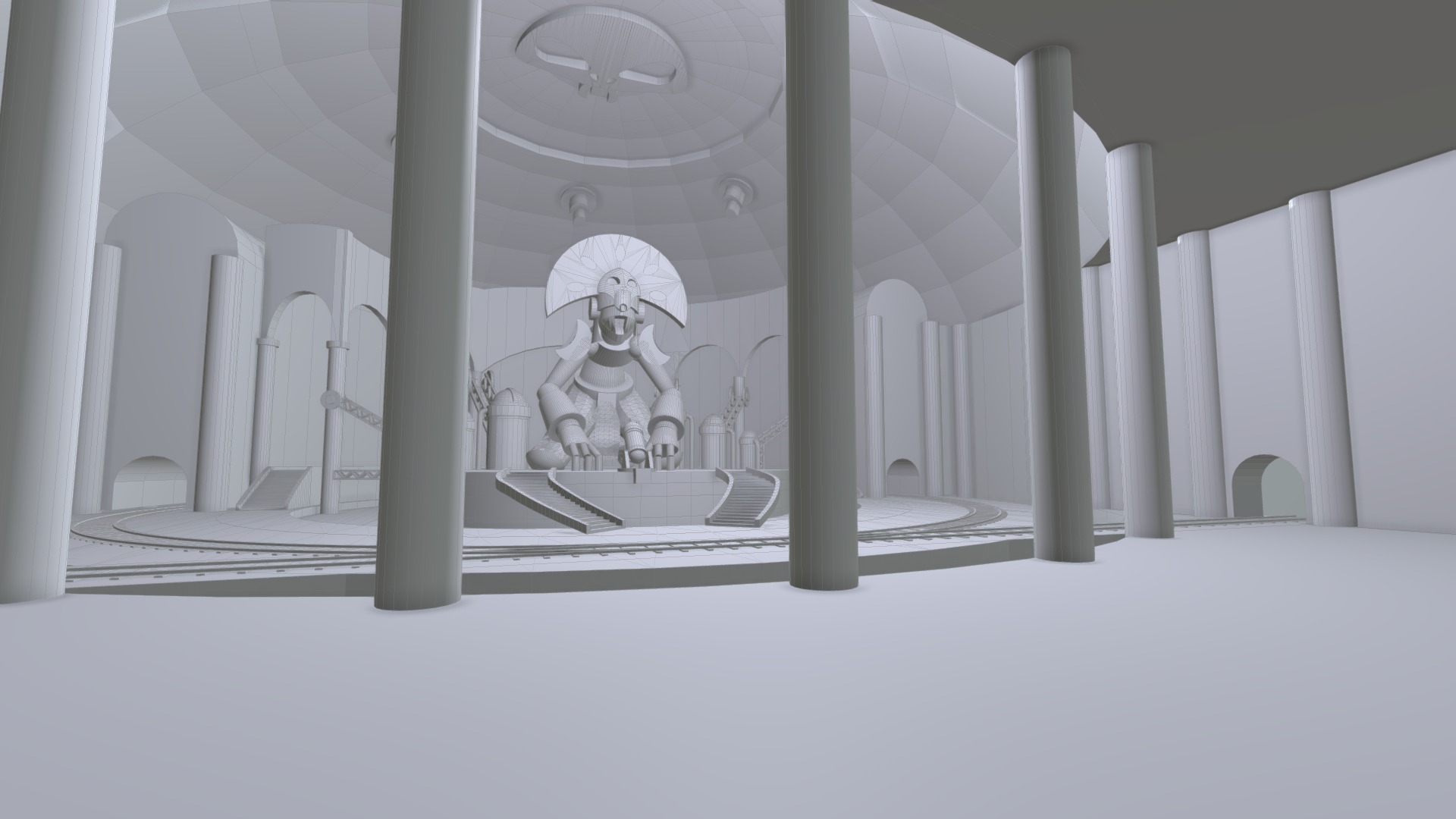 Chamber Pillar - 3D model by iklungs [6a6494a] - Sketchfab