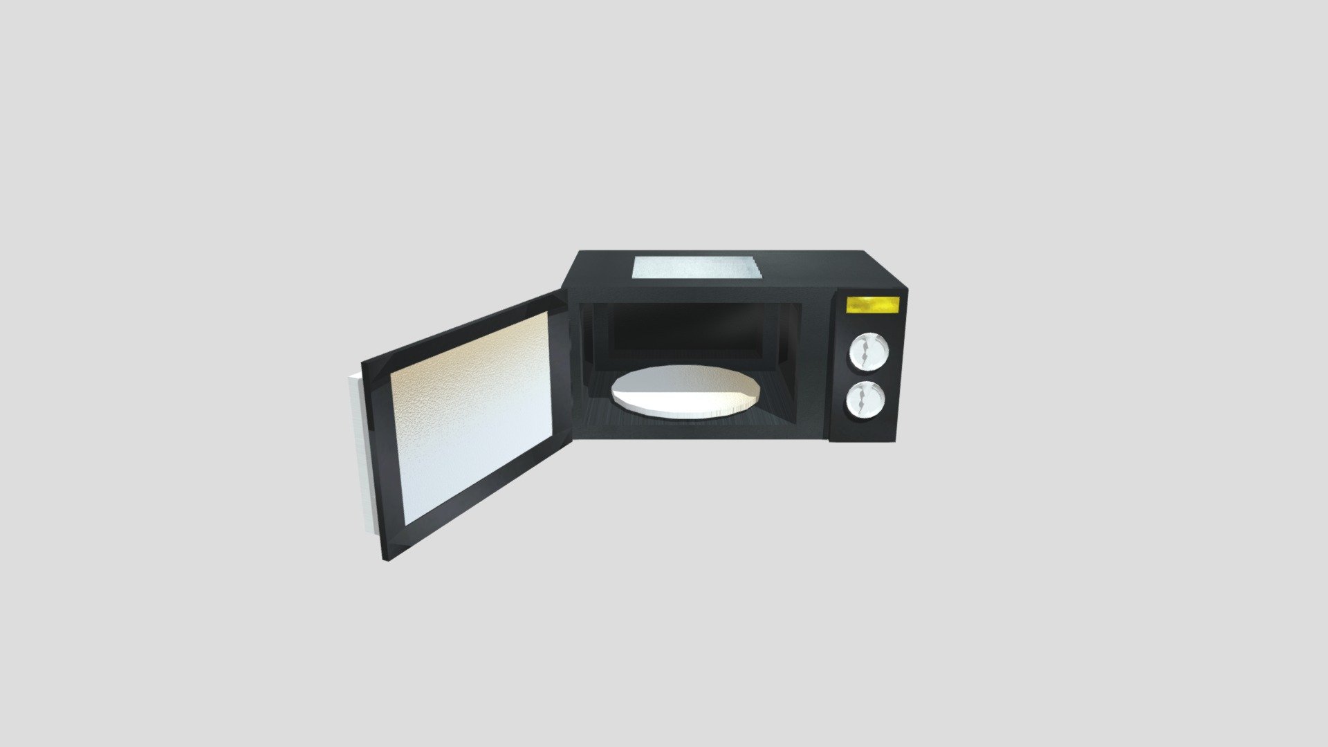 Microwave - 3D model by clementccj [6a64fdf] - Sketchfab